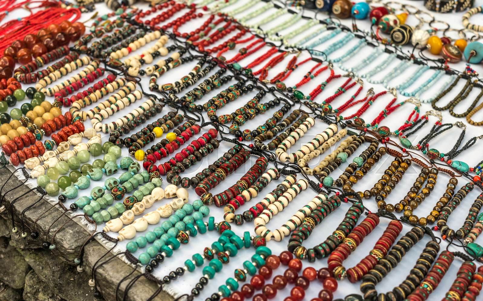 Nepalese traditional handicrafts and souvenirs Kathmandu | Stock image ...