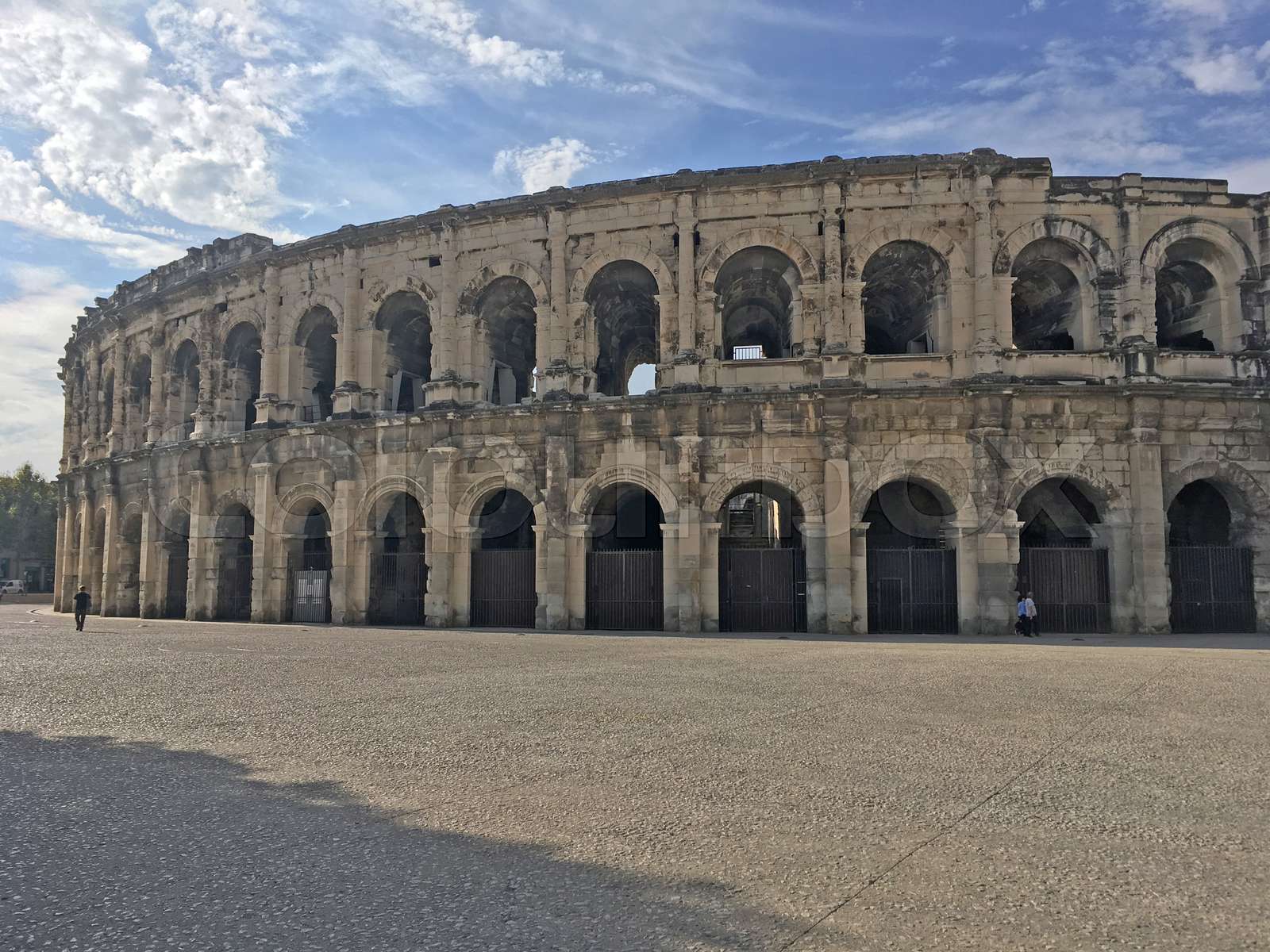 nimes france coliseum | Stock image | Colourbox