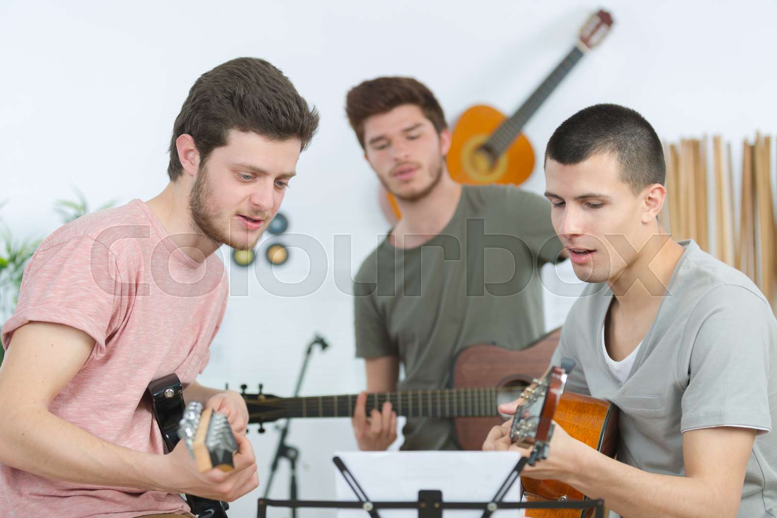 the young musicians | Stock image | Colourbox
