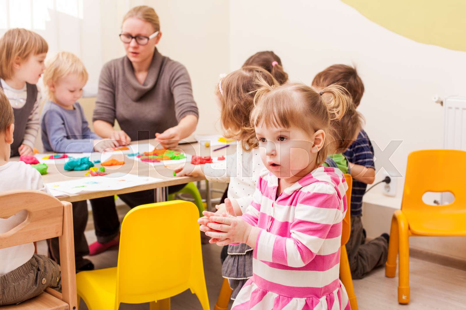 Interesting lesson modeling | Stock image | Colourbox