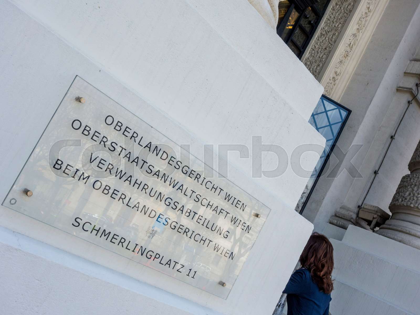 vienna. austria. supreme court | Stock image | Colourbox