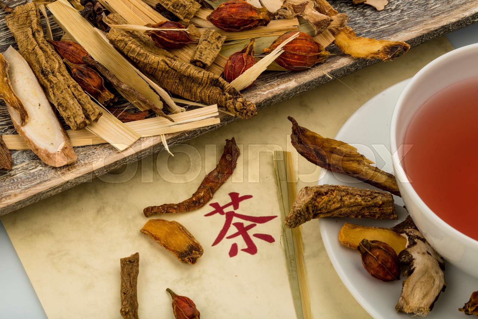 tea for traditional chinese medicine | Stock image | Colourbox