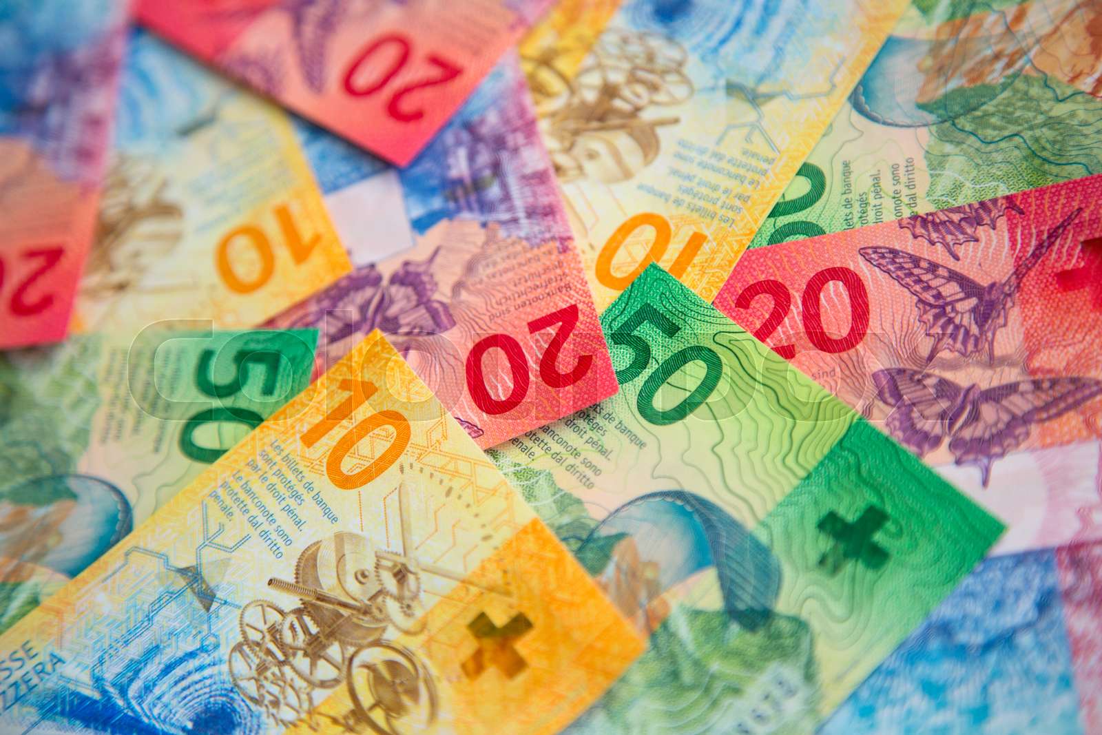 Swiss Francs Stock Image Colourbox Swiss Francs Stock Image Colourbox