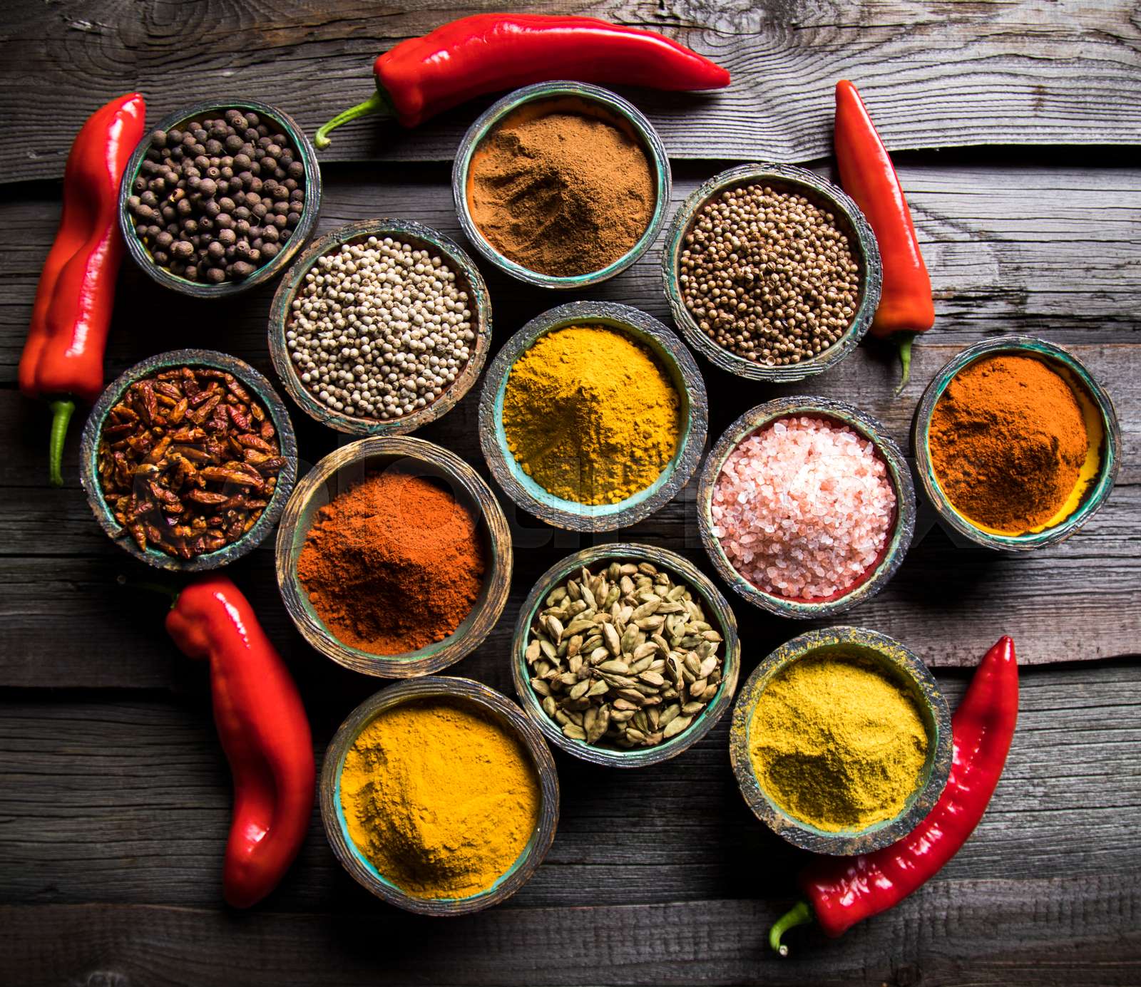 Various spices selection | Stock image | Colourbox