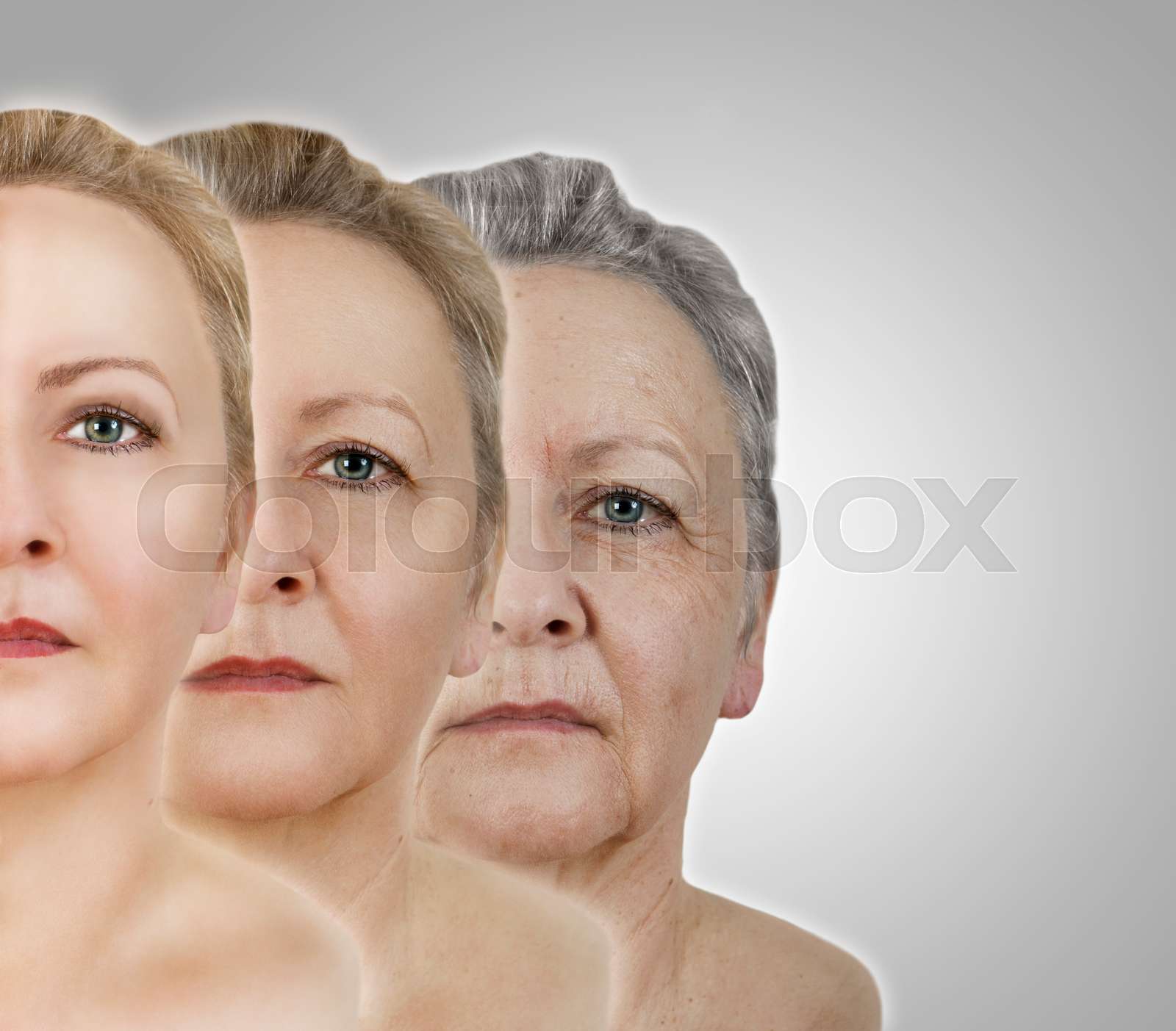 Face age | Stock image | Colourbox