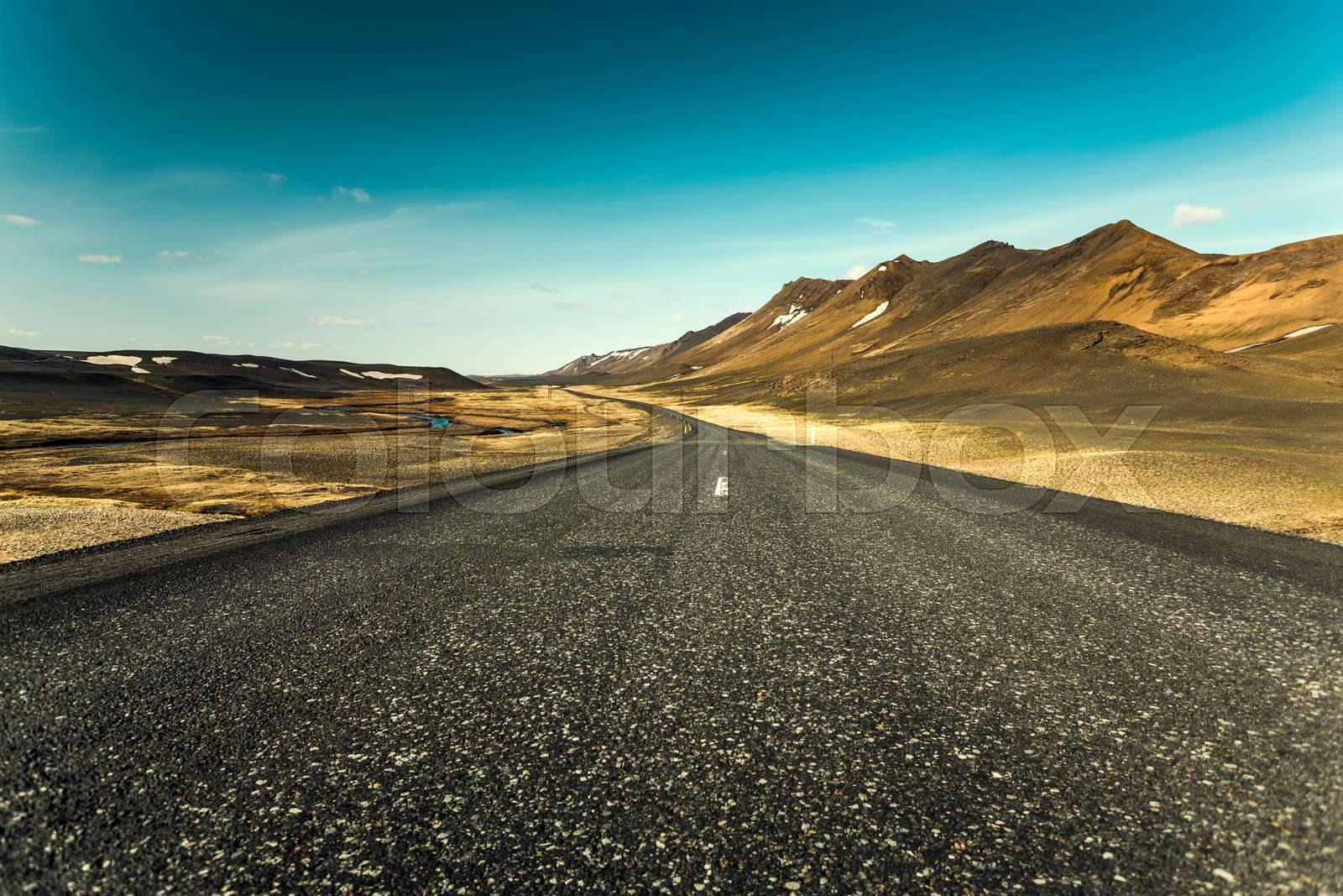 Endless road | Stock image | Colourbox
