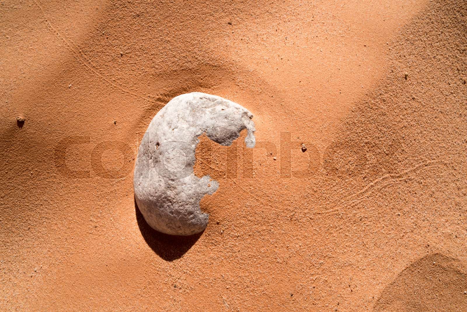 Rock Covered in Sand | Stock image | Colourbox