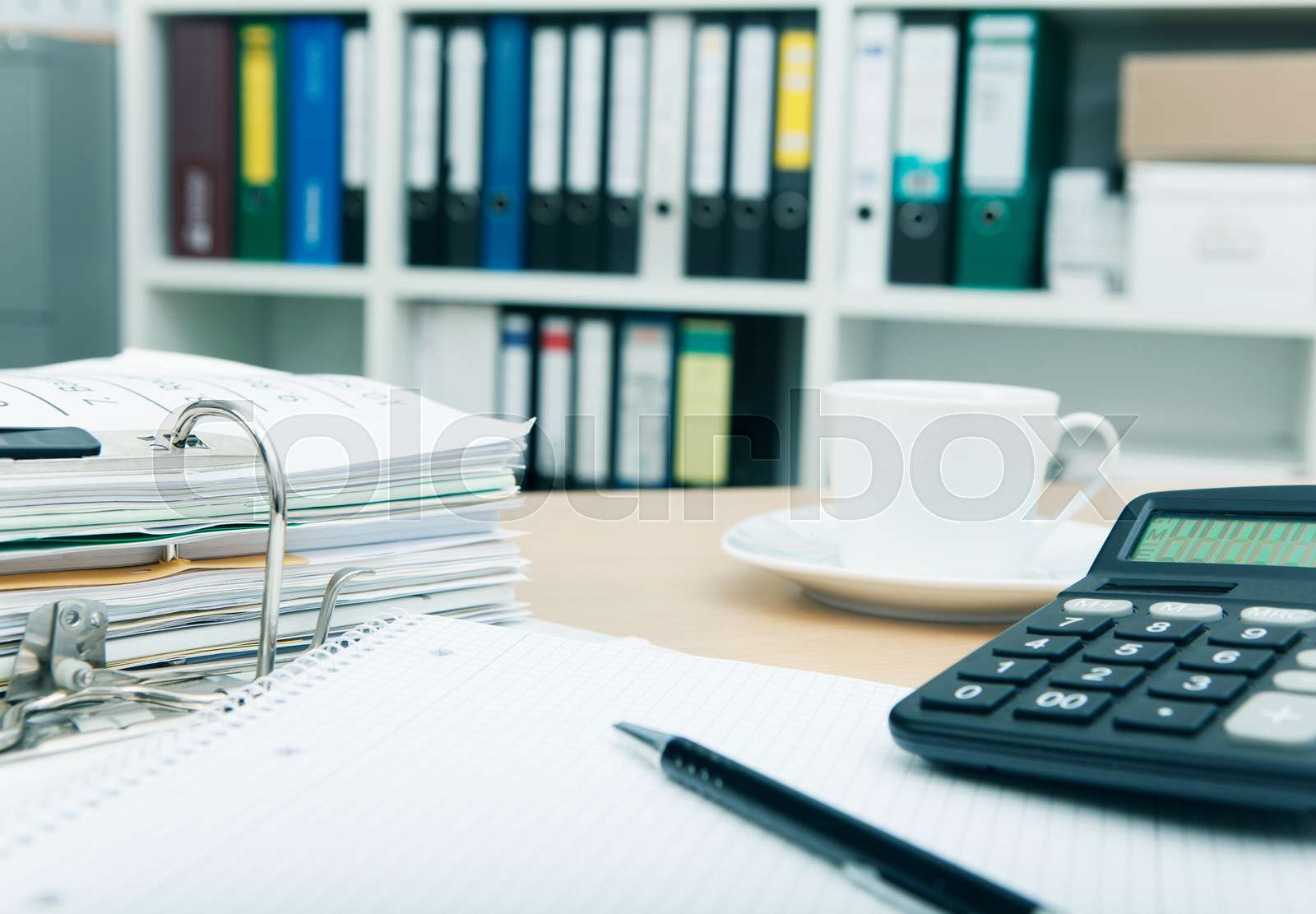 desk | Stock image | Colourbox