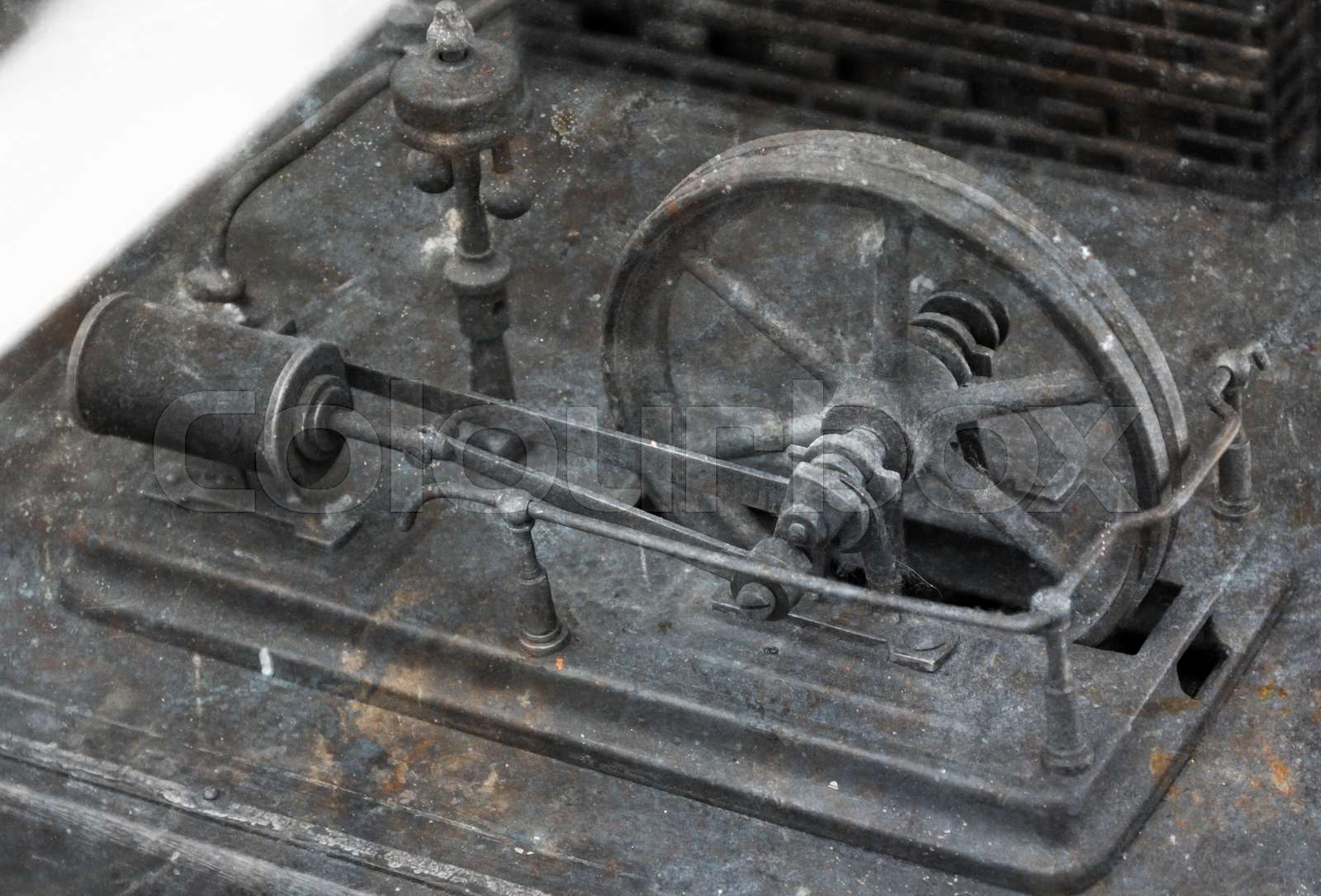 Vintage steam engine | Stock image | Colourbox