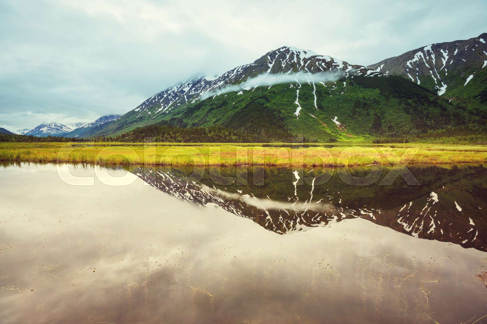 Lake in Alaska | Stock image | Colourbox