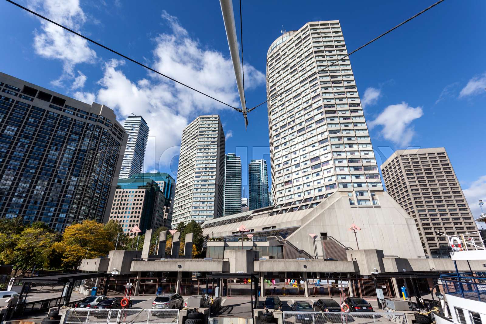 Toronto waterfront buildings | Stock image | Colourbox