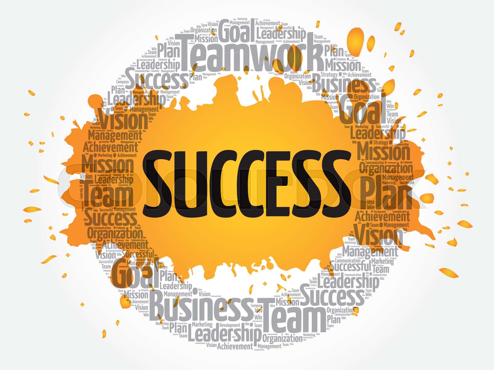 Success word cloud collage | Stock vector | Colourbox