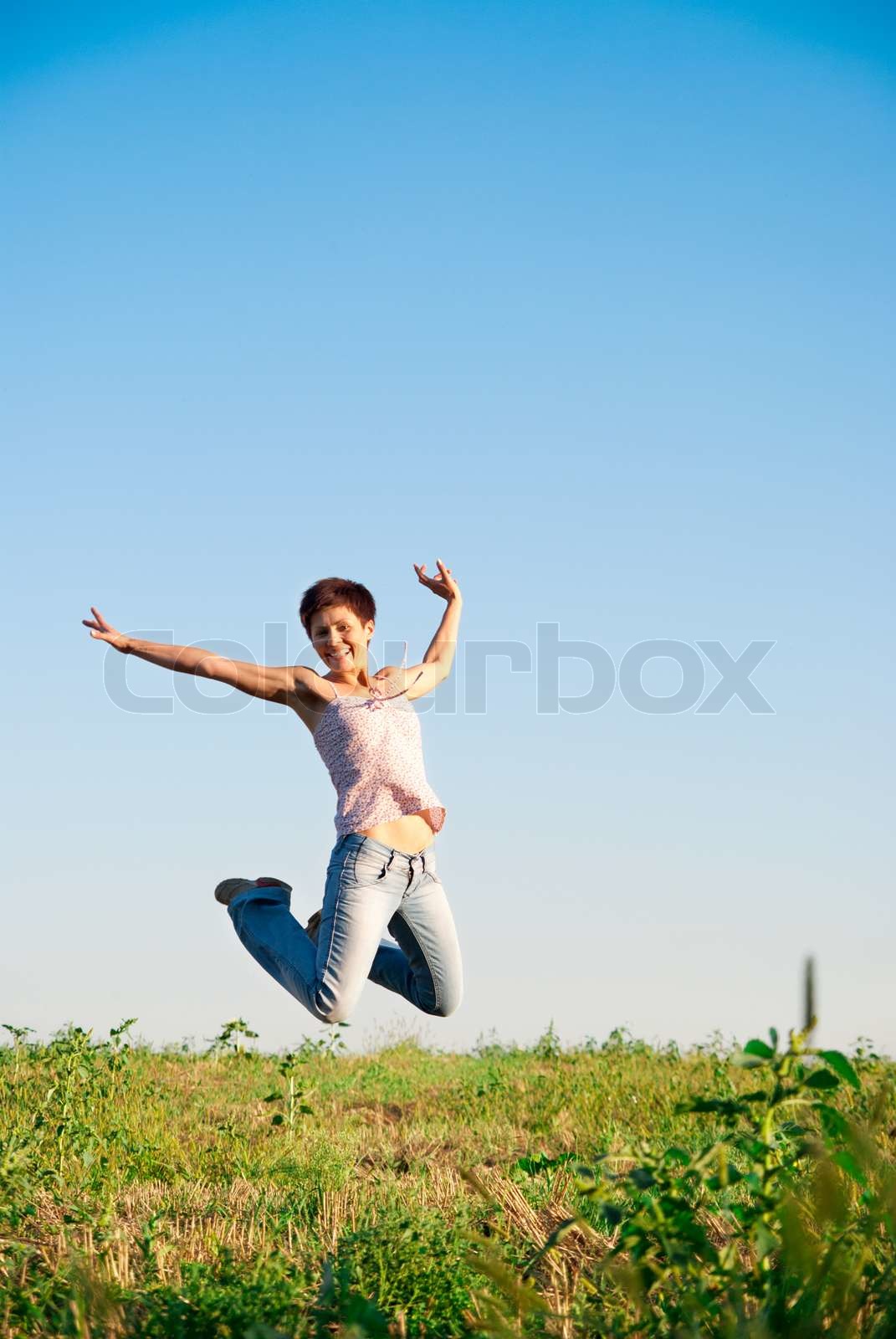 woman juming | Stock image | Colourbox