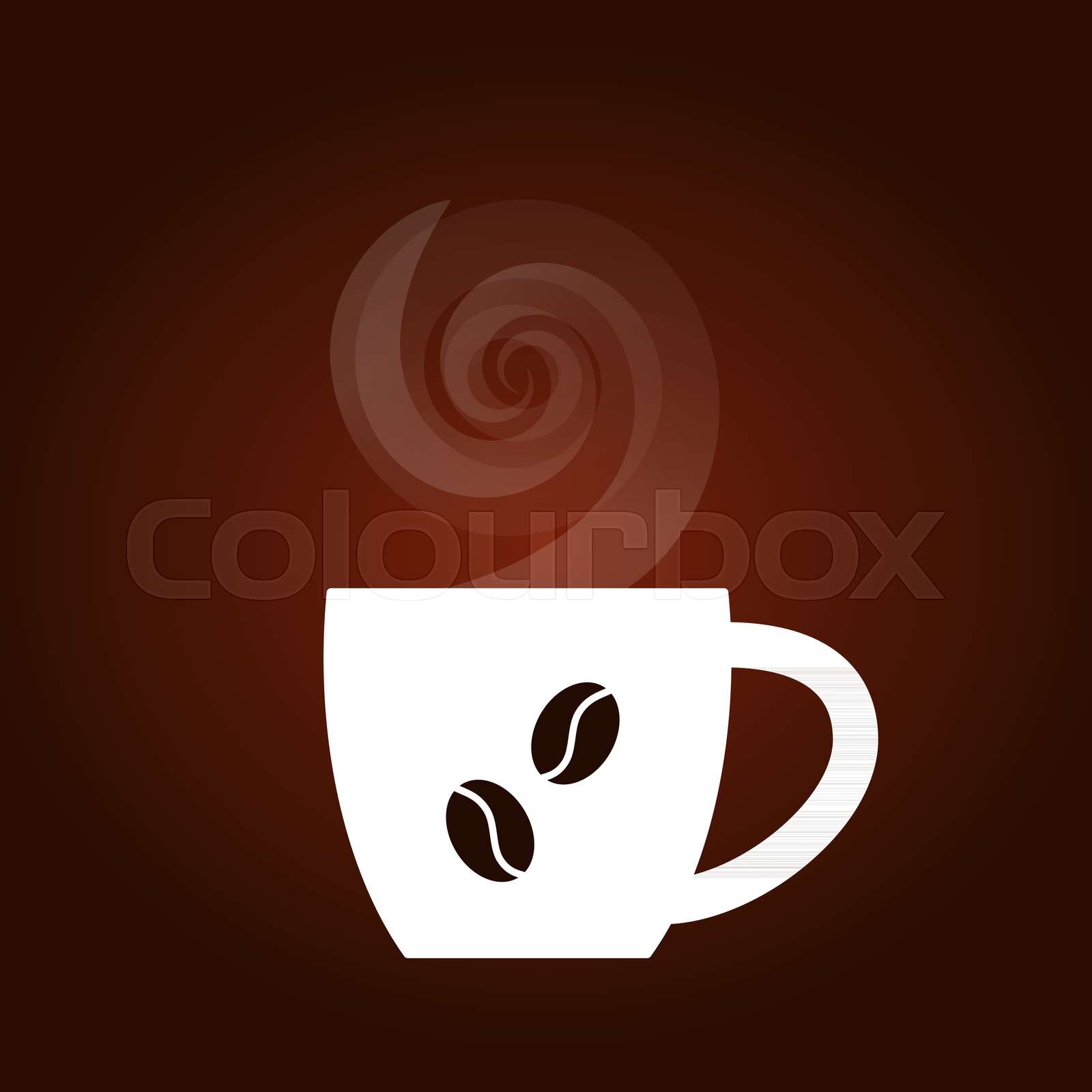 kaffe, pause, design | Stock vektor | Colourbox