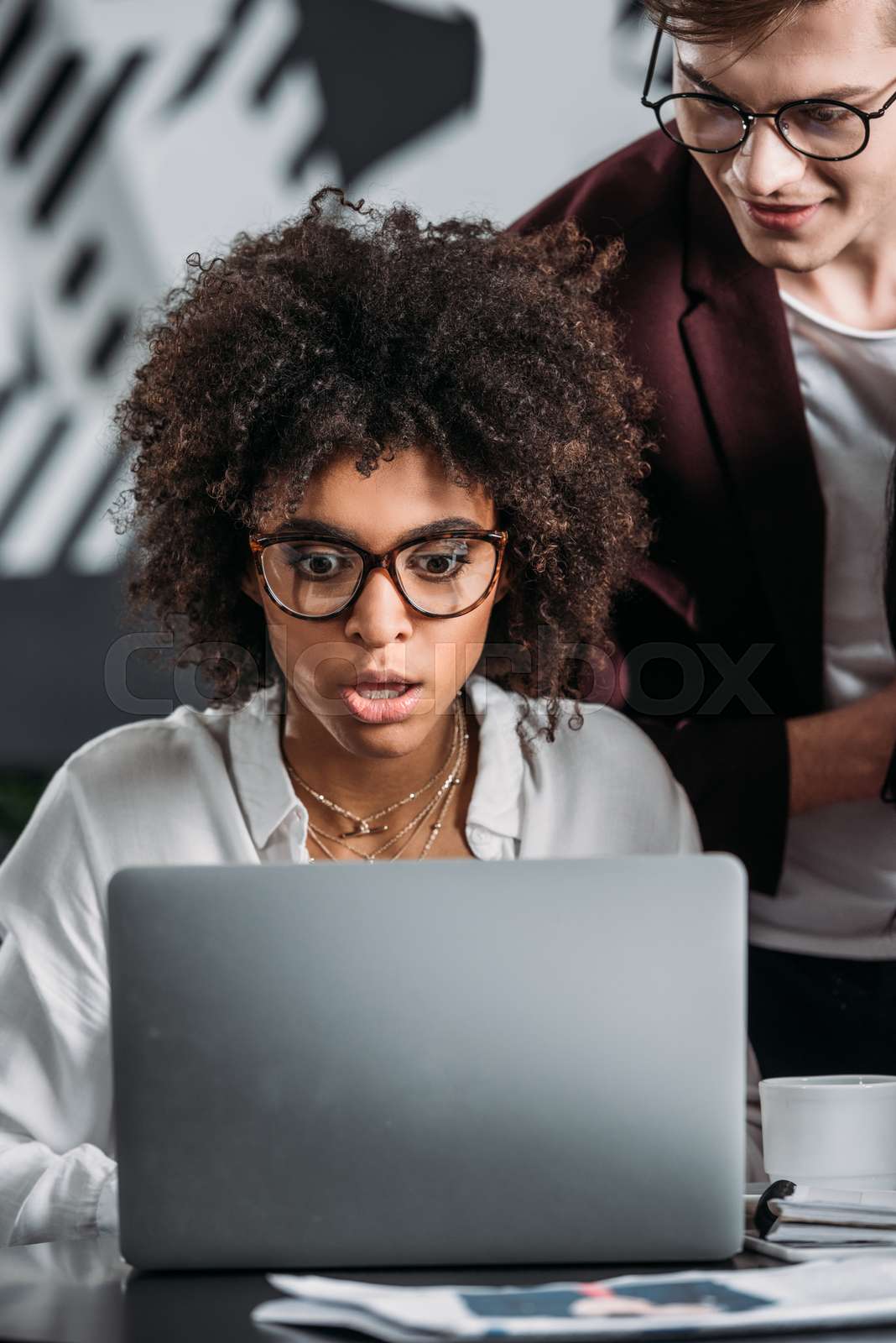 computer, professional, businesswoman | Stock image | Colourbox
