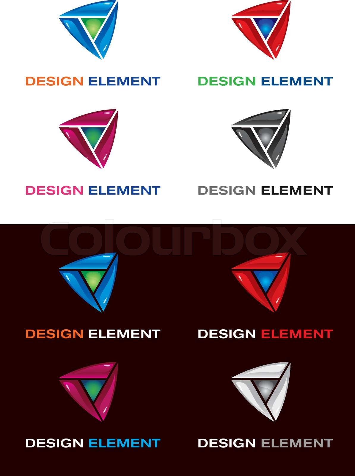 Graphic elements set. | Stock vector | Colourbox
