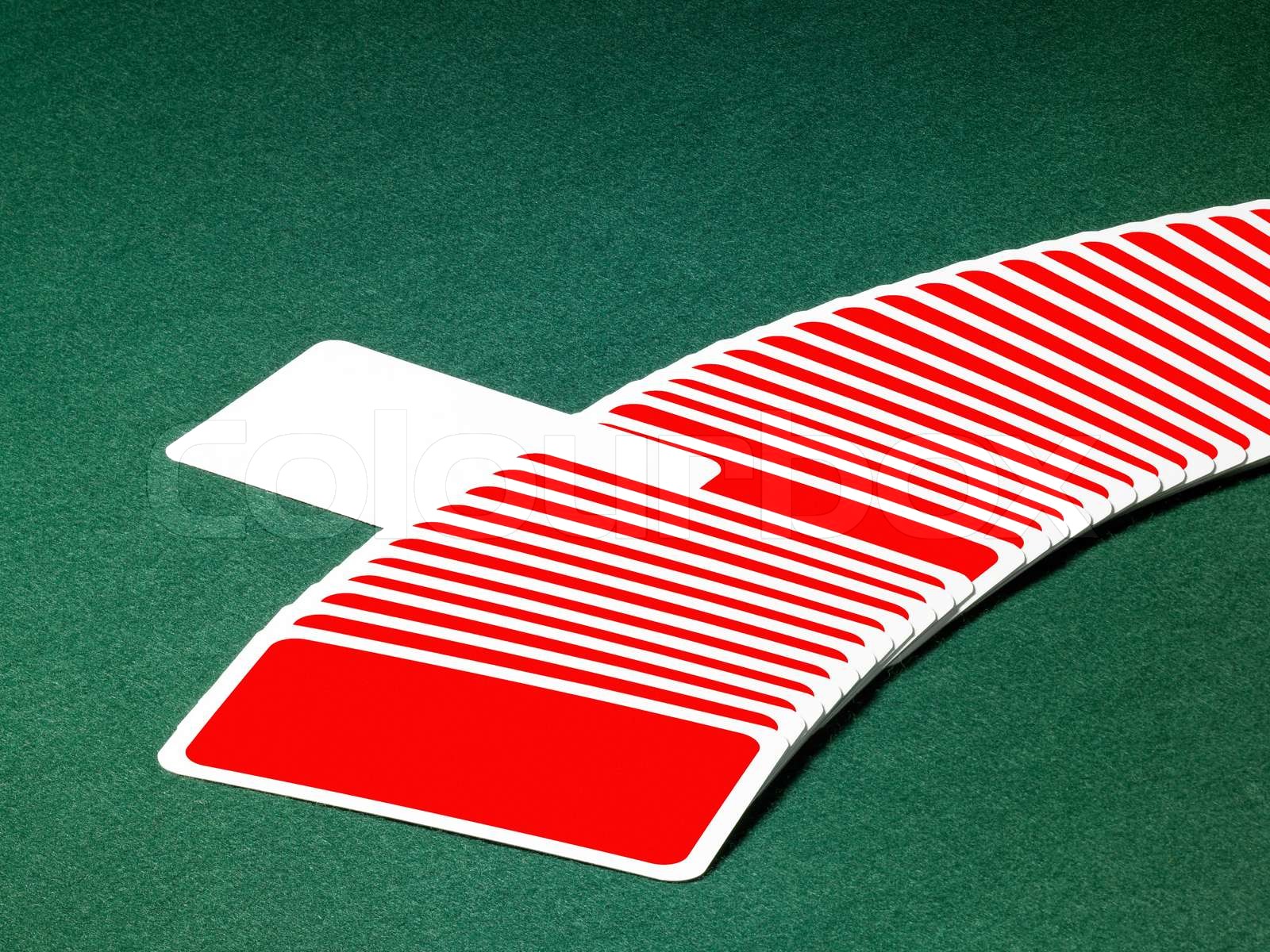 playing cards in a row | Stock image | Colourbox