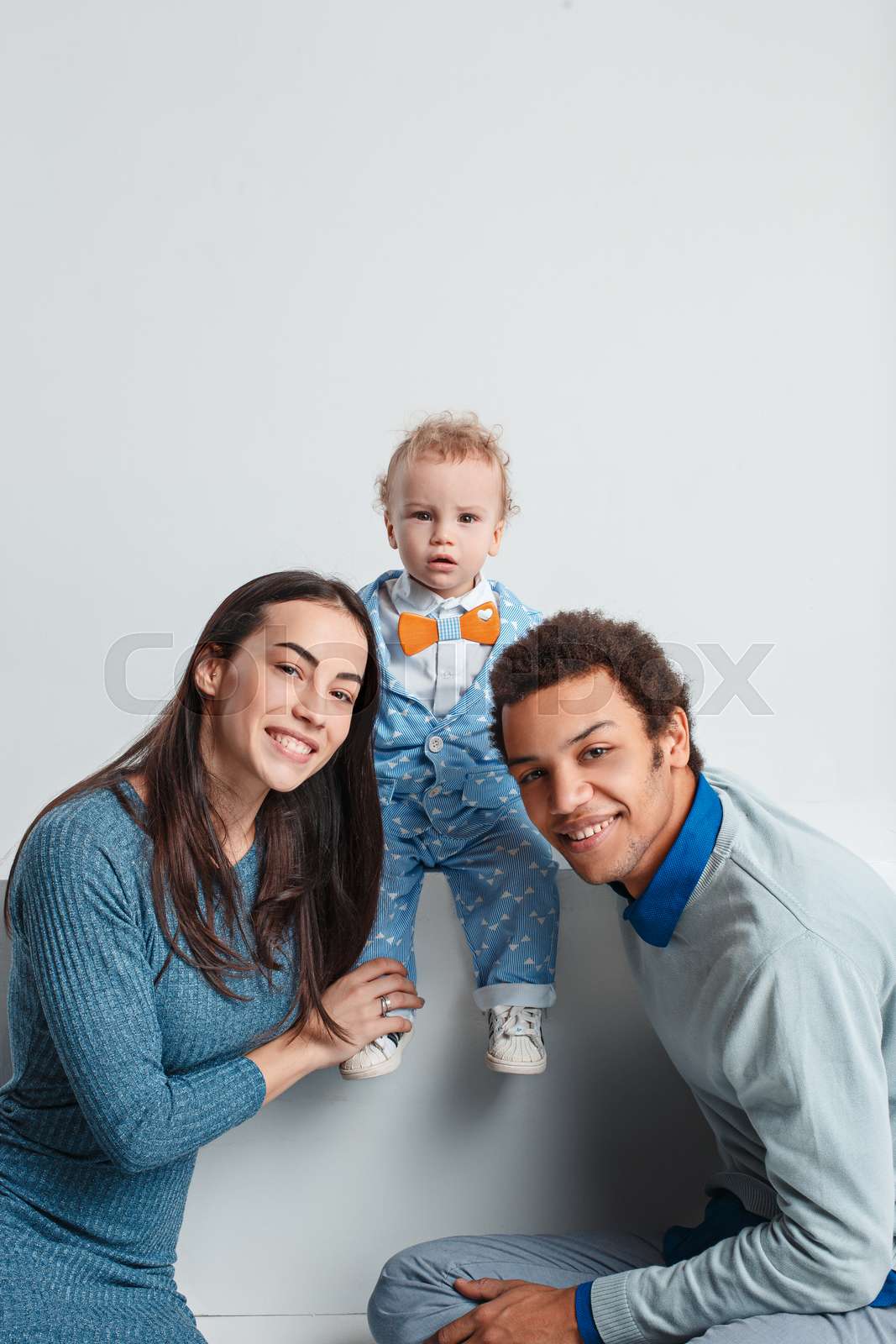 One happy family | Stock image | Colourbox