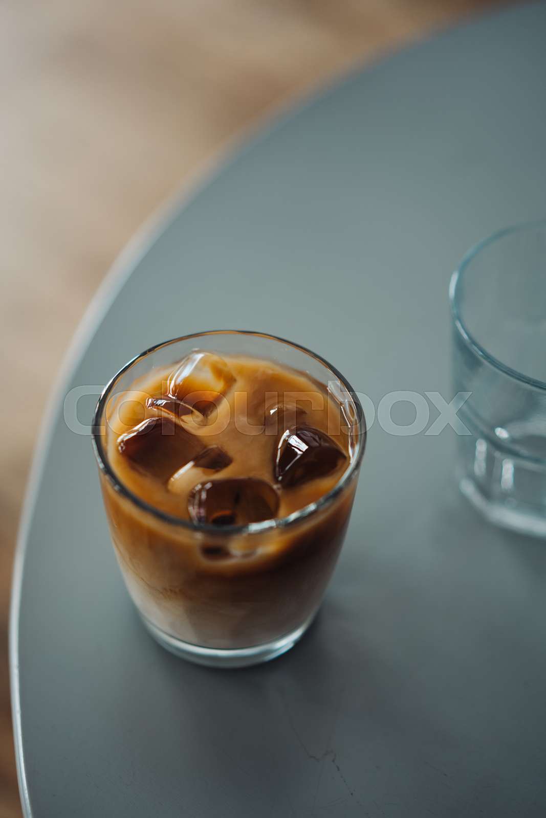 Glass Of Cold Coffee | Stock image | Colourbox