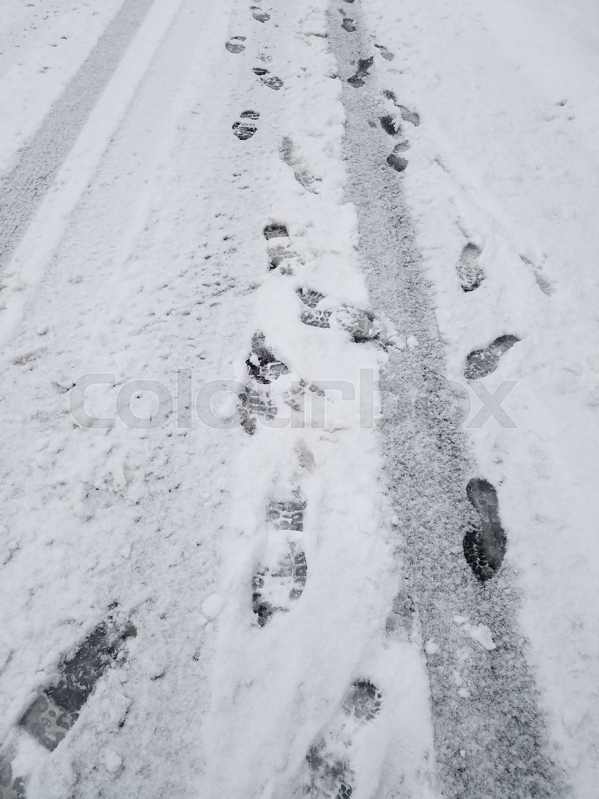 footprint | Stock image | Colourbox