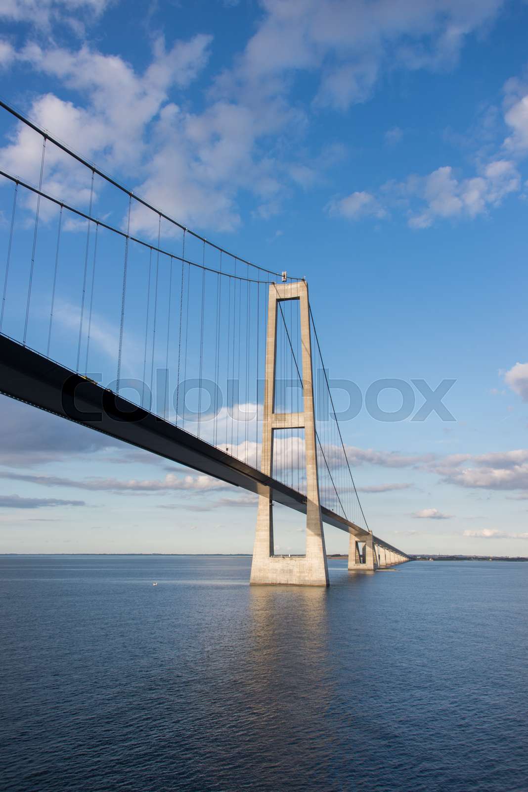 Great Belt bridge | Stock image | Colourbox