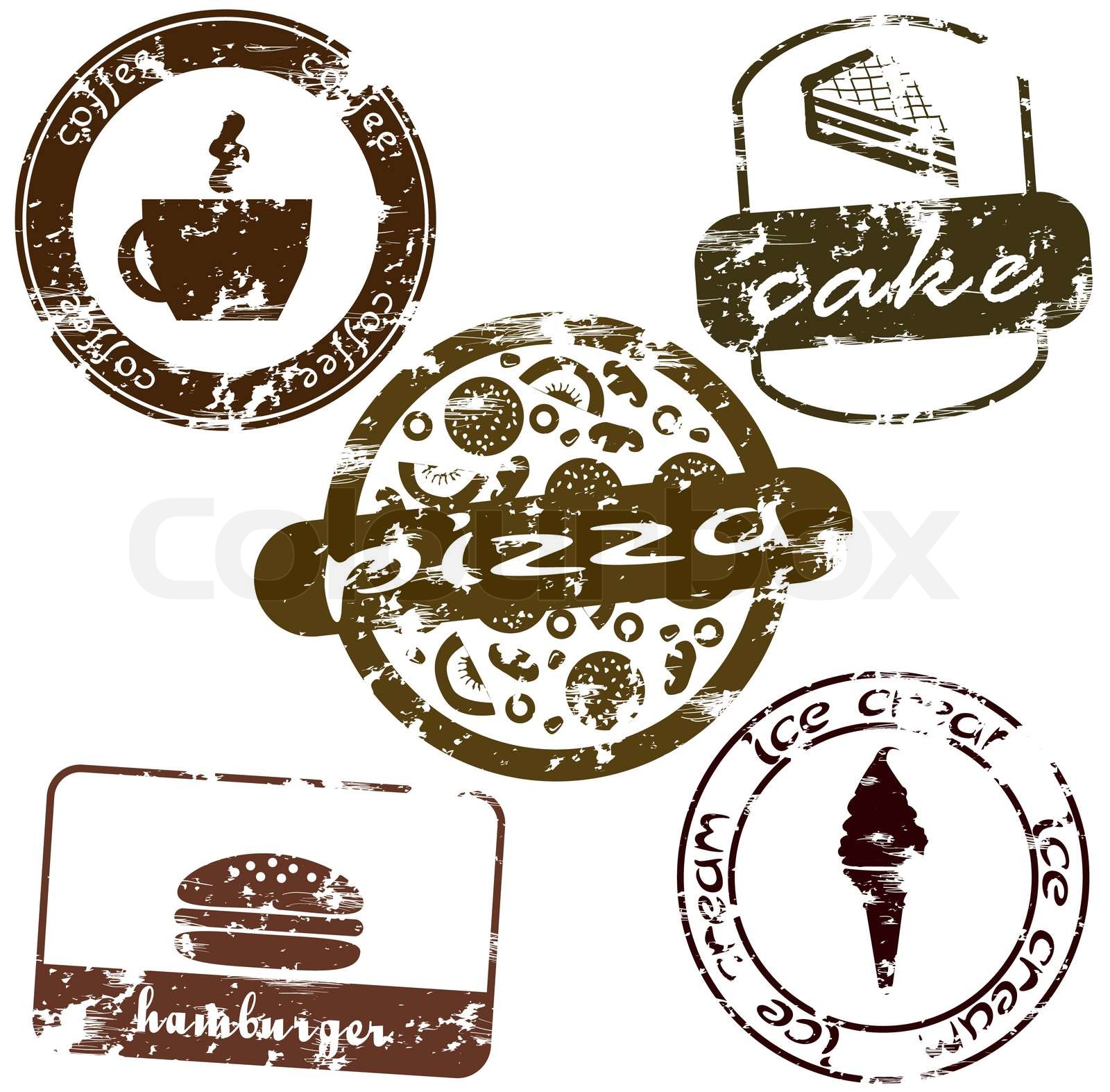 food stamps | Stock vector | Colourbox