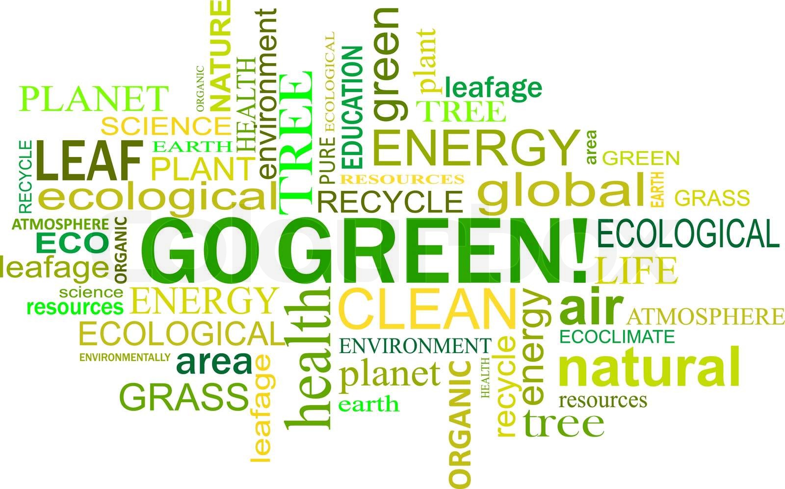 Environment and nature tags cloud for web design | Stock vector | Colourbox