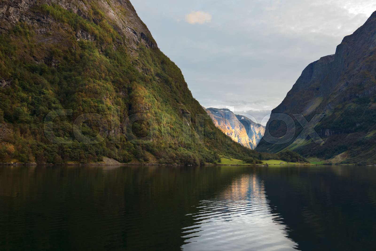 Scenic landscapes of the Norwegian fjords. | Stock image | Colourbox