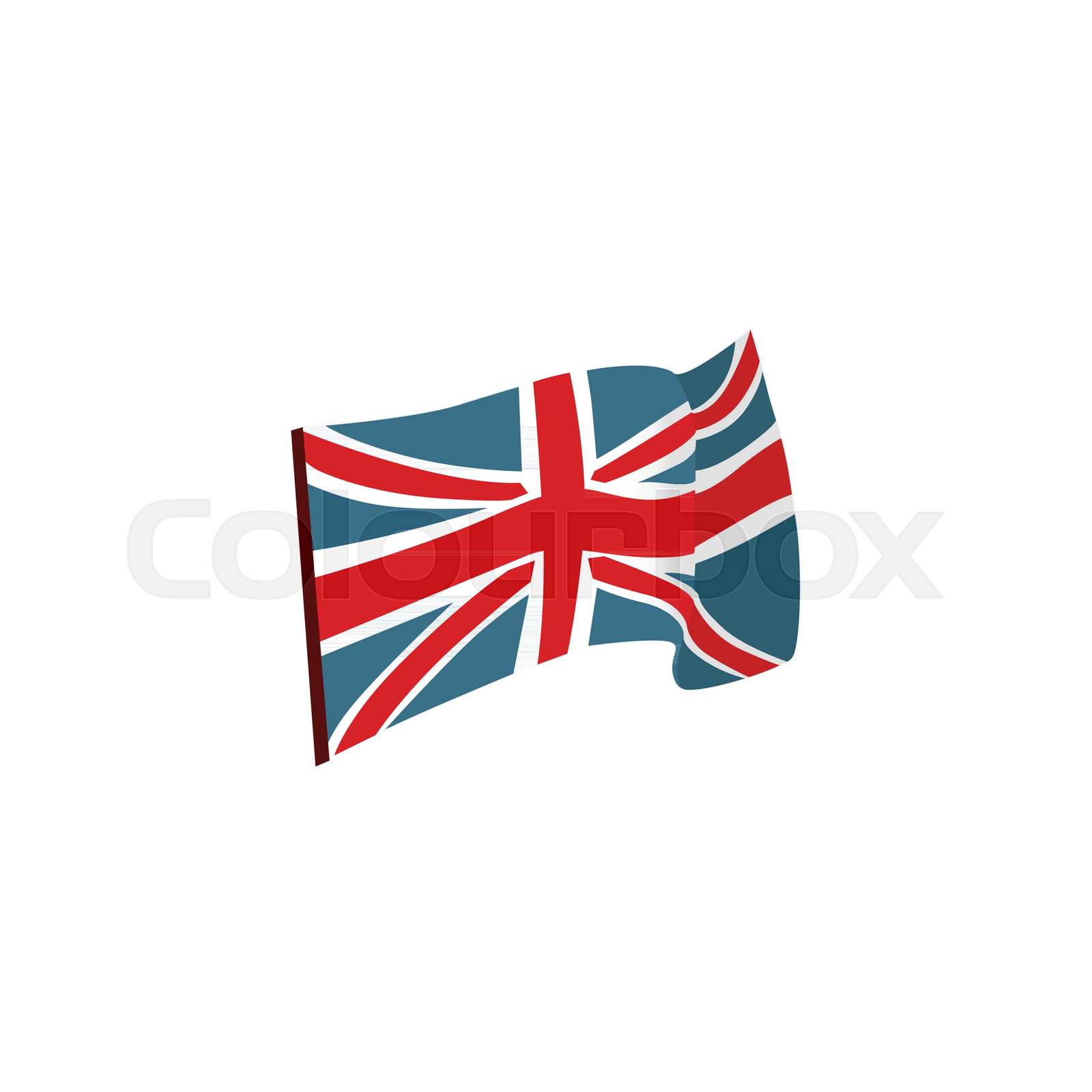 flag, britisk, forening | Stock vektor | Colourbox