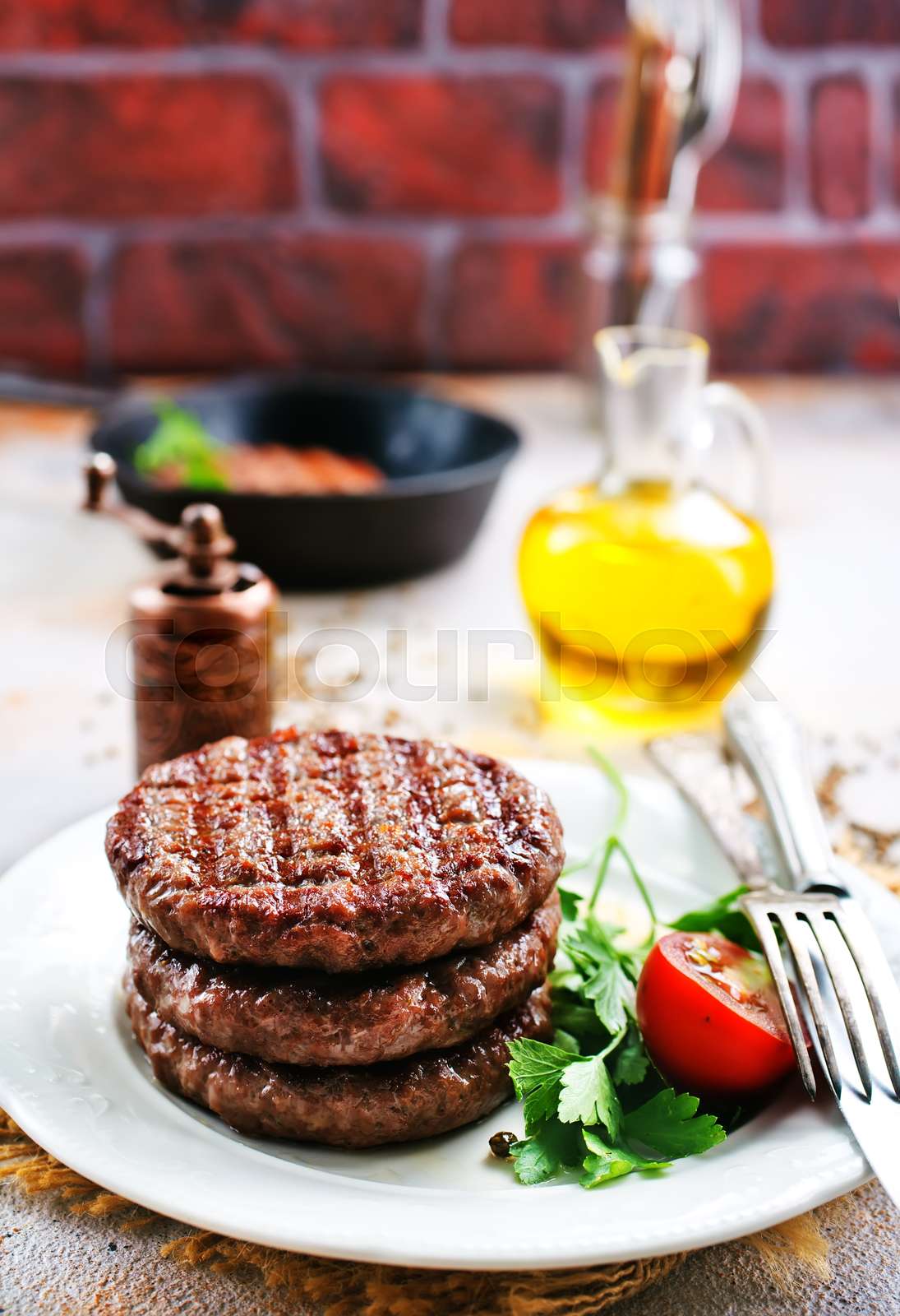 cutlets | Stock image | Colourbox