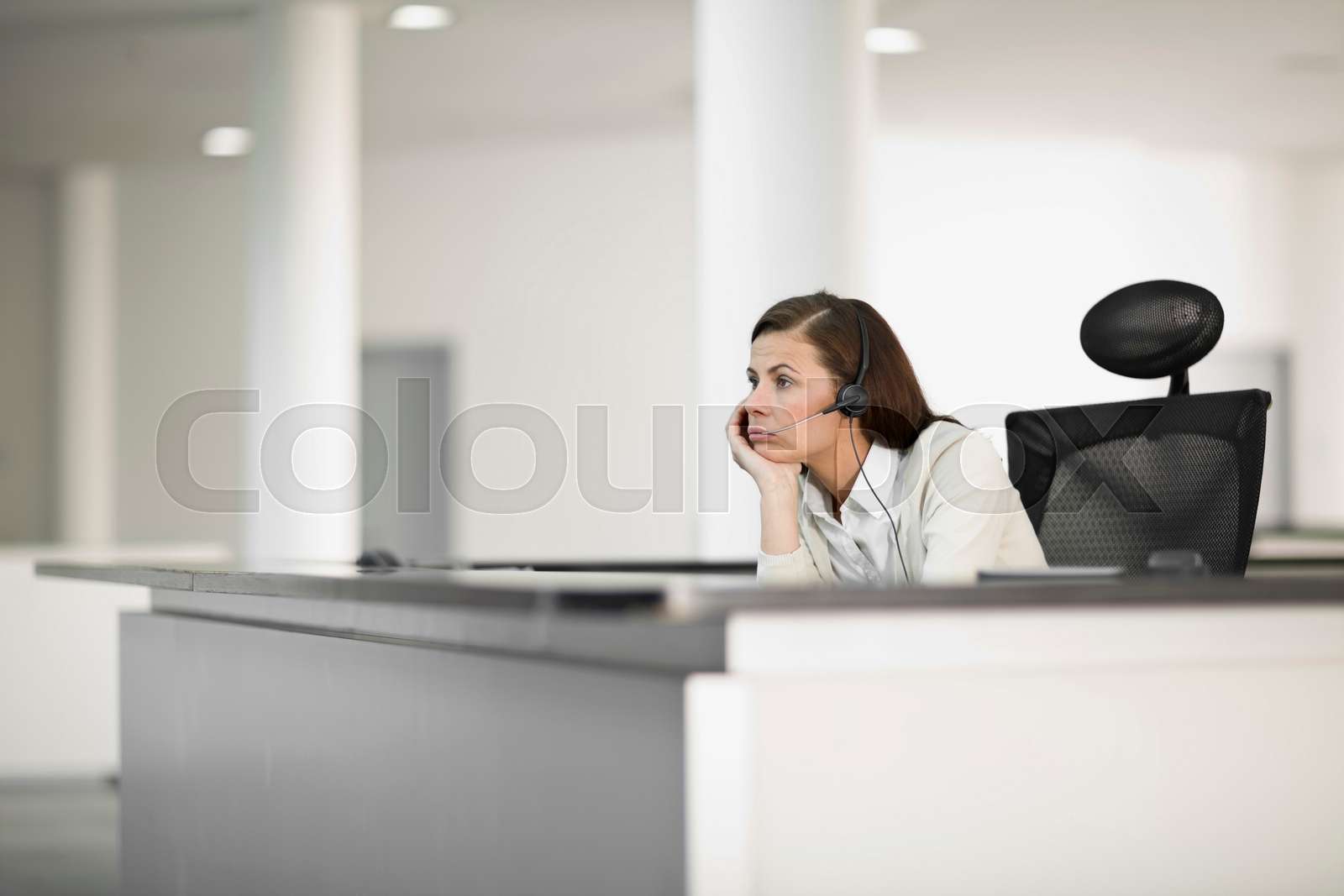 Receptionist | Stock image | Colourbox