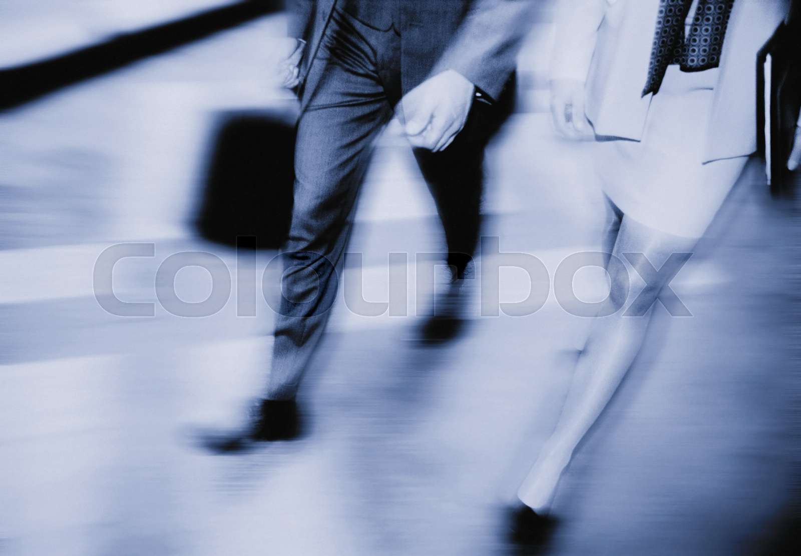 Business people walking | Stock image | Colourbox