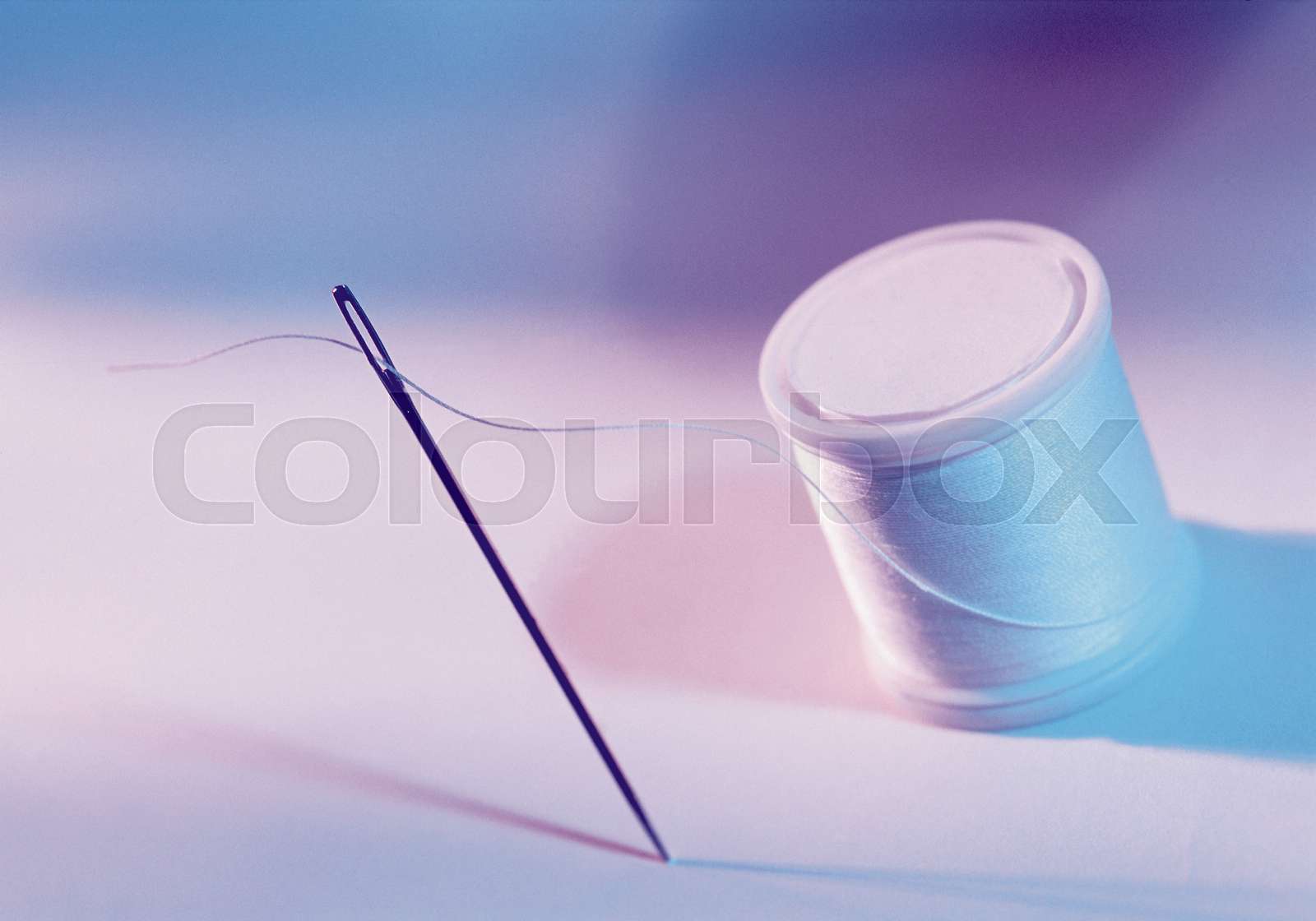 Needle and thread | Stock image | Colourbox
