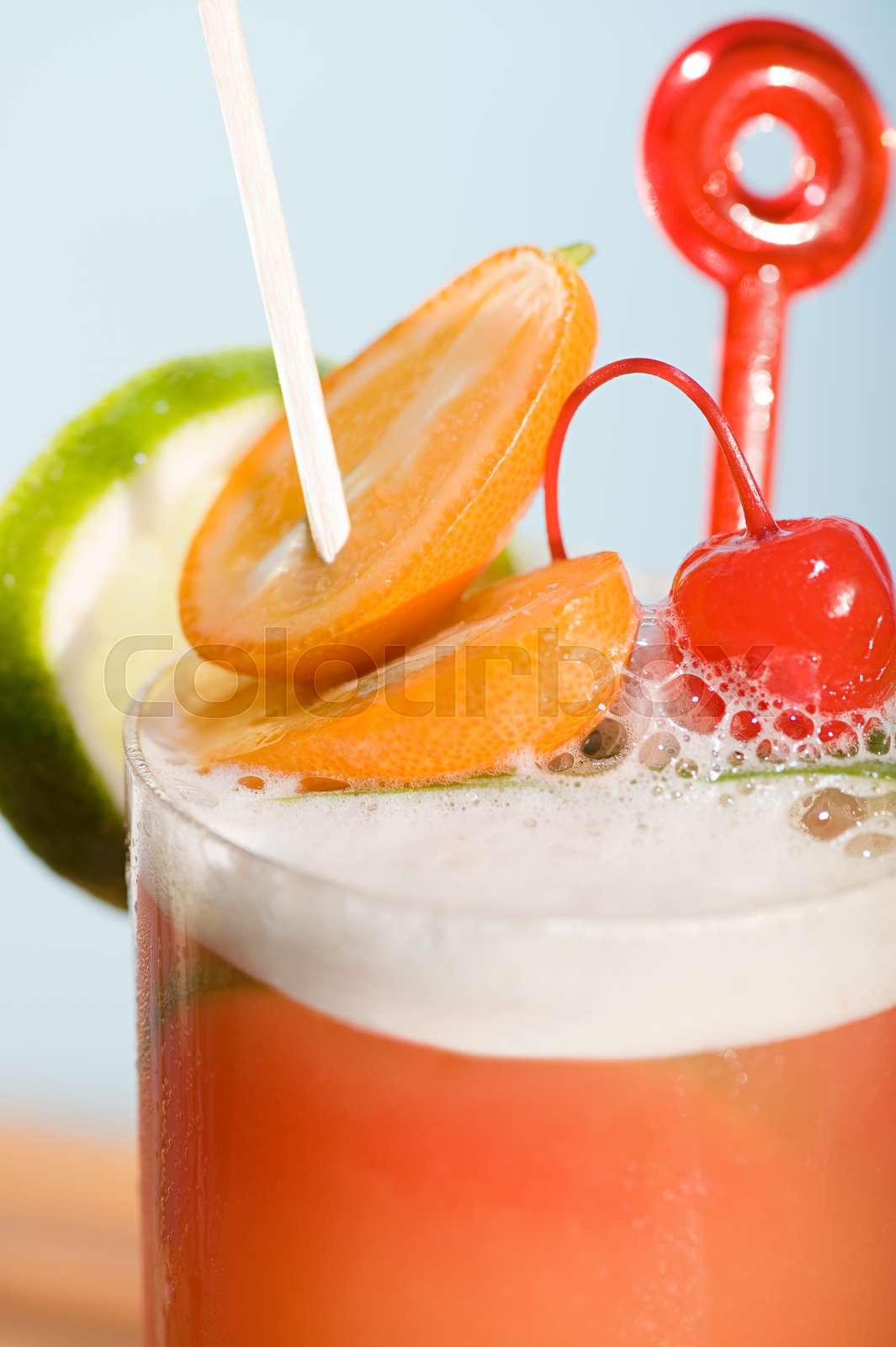 Pink elephant cocktail | Stock image | Colourbox