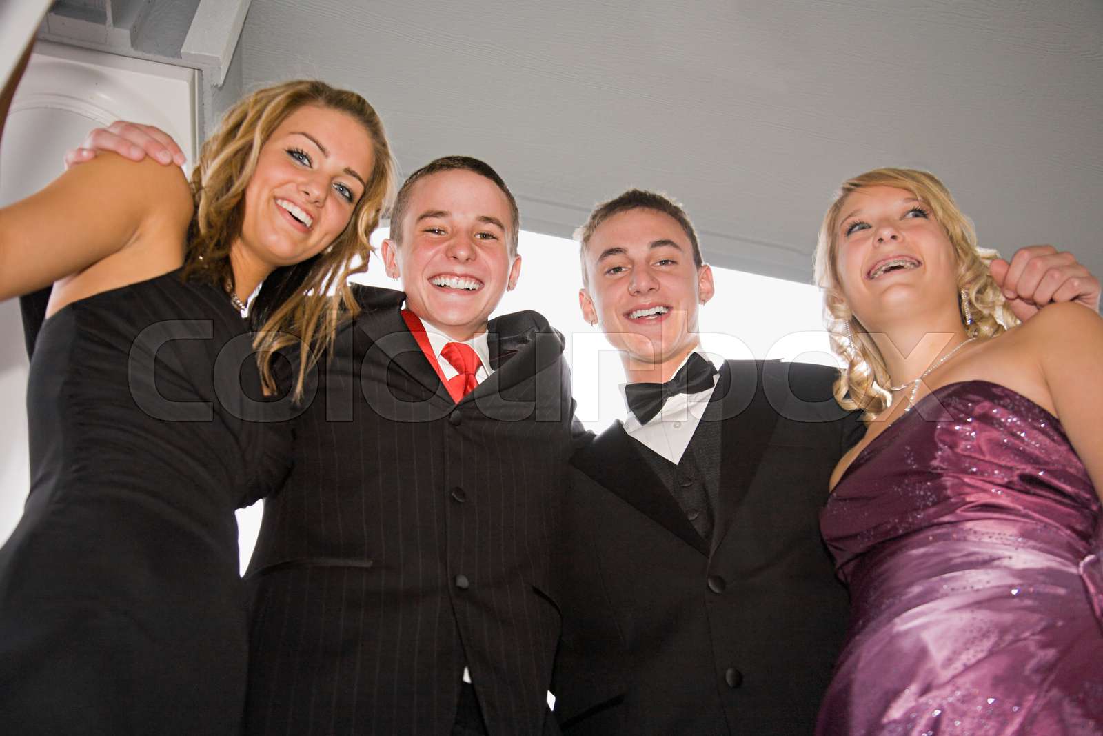 Teenagers ready for homecoming | Stock image | Colourbox
