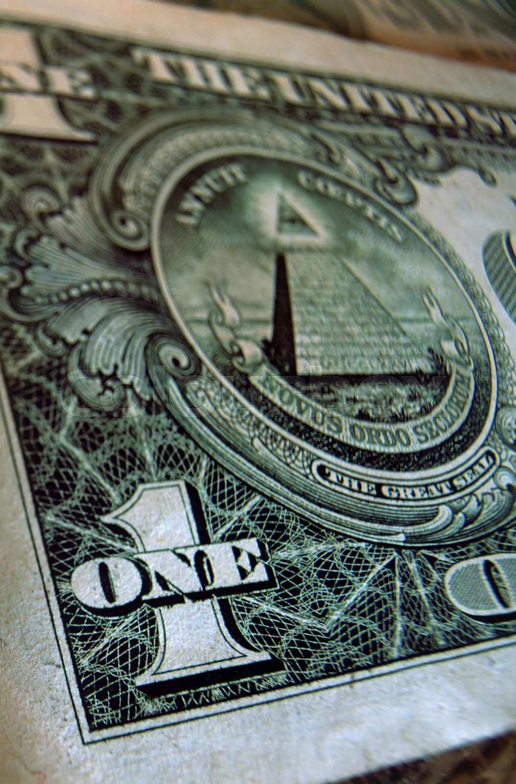 Banknote detail | Stock image | Colourbox