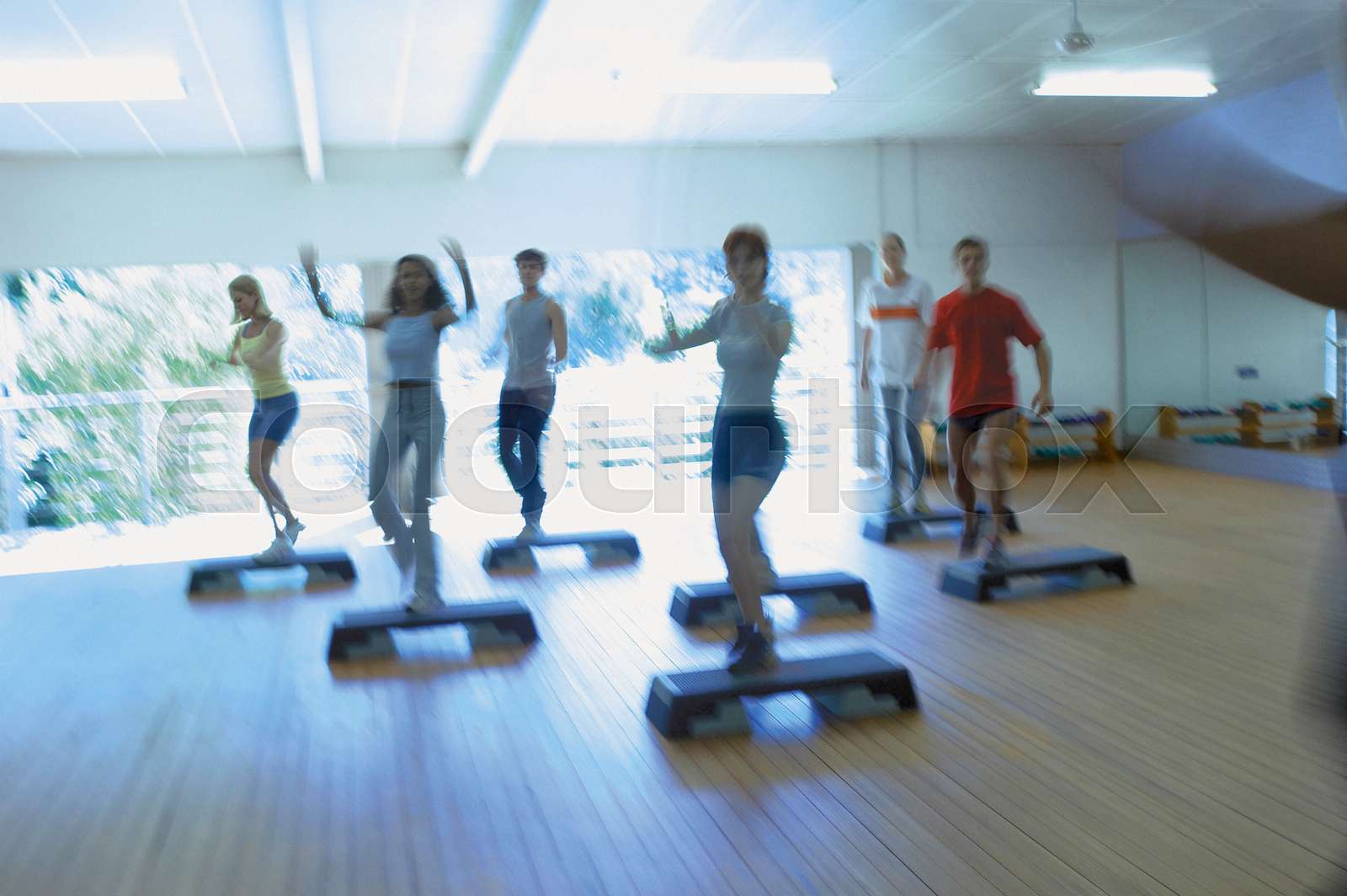 Step class | Stock image | Colourbox