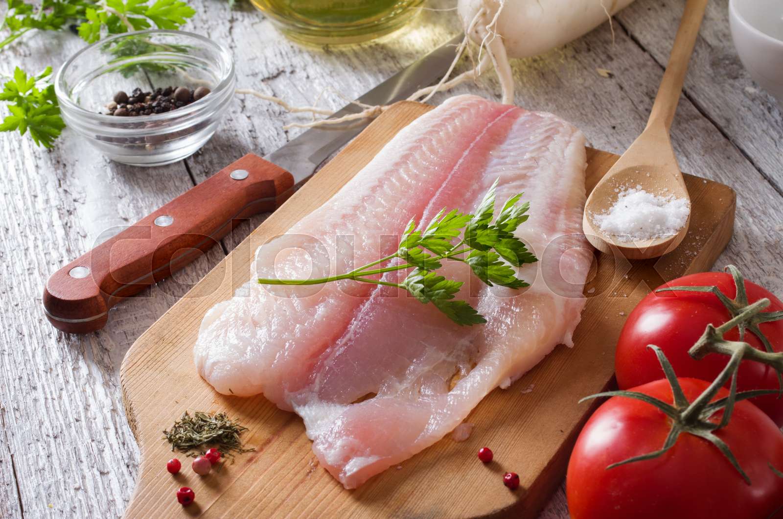 Fillet of fish | Stock image | Colourbox