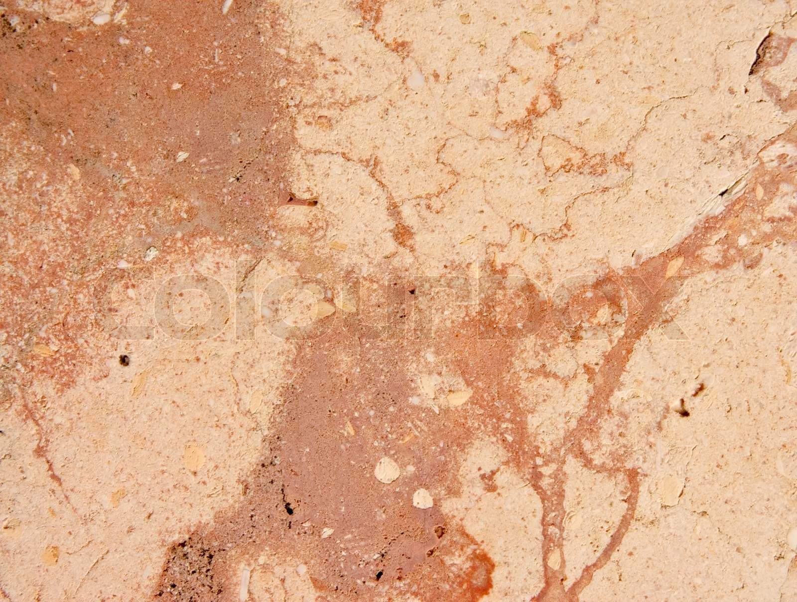 Warm colored marble texture | Stock image | Colourbox