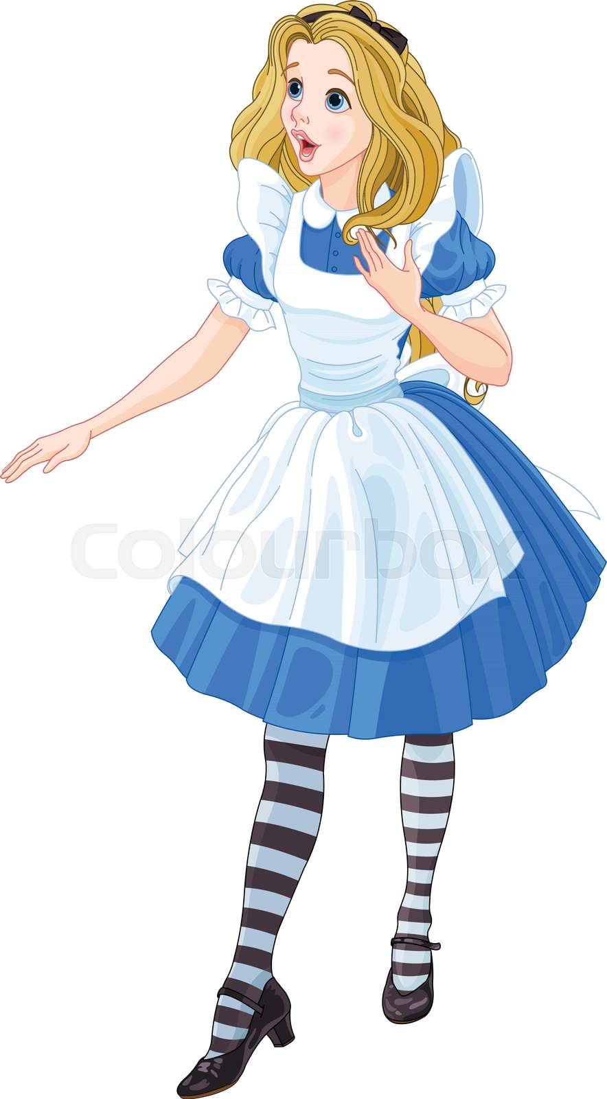 Talking Alice | Stock vector | Colourbox