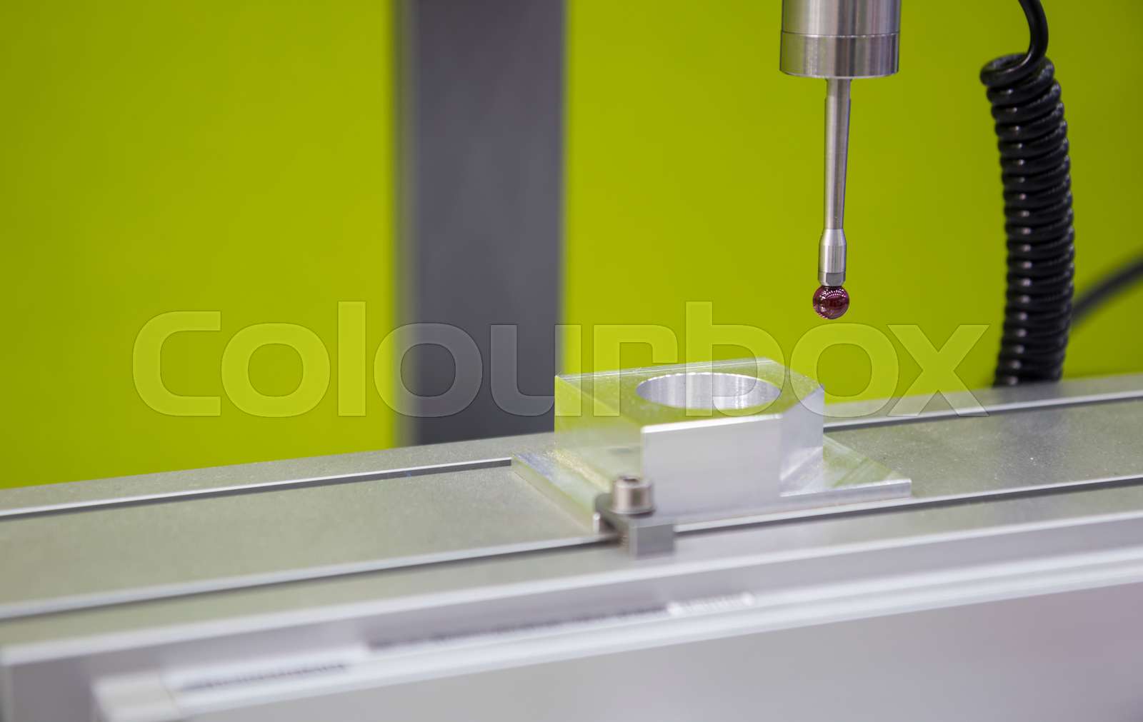 Auto measuring machine , CMM | Stock image | Colourbox