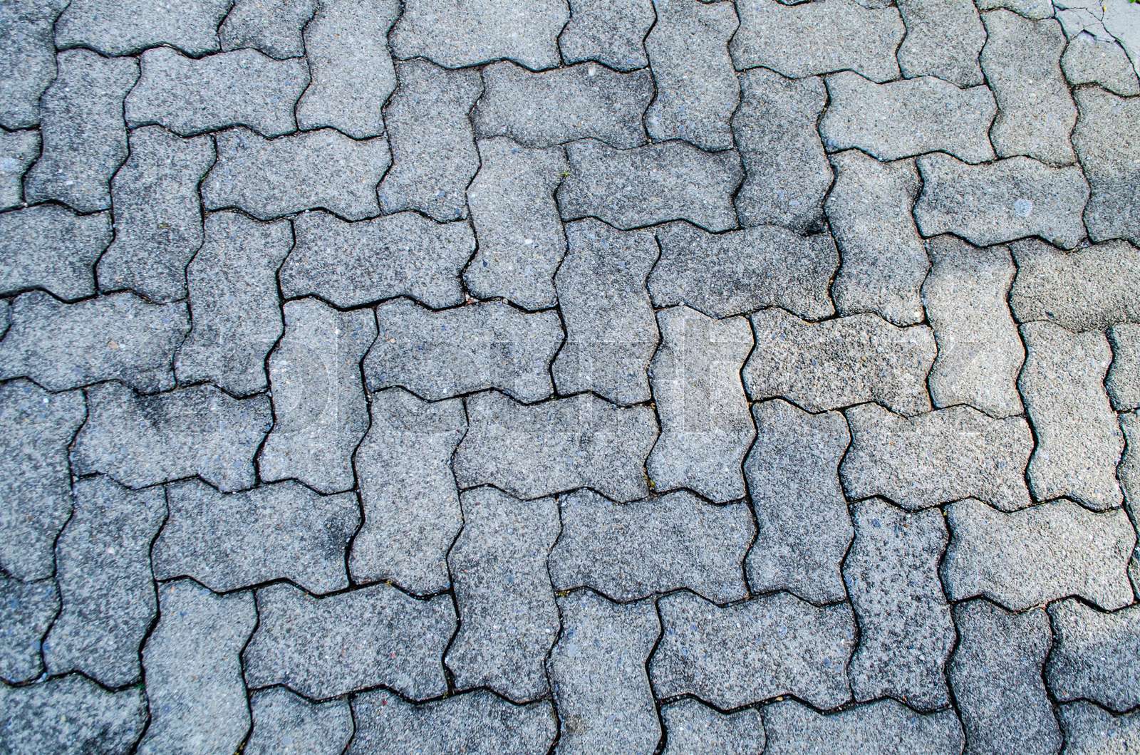 Background of garden paths of different texture | Stock image | Colourbox