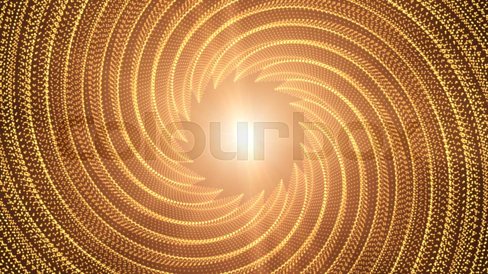 Gold Particles able to loop seamless | Stock video | Colourbox