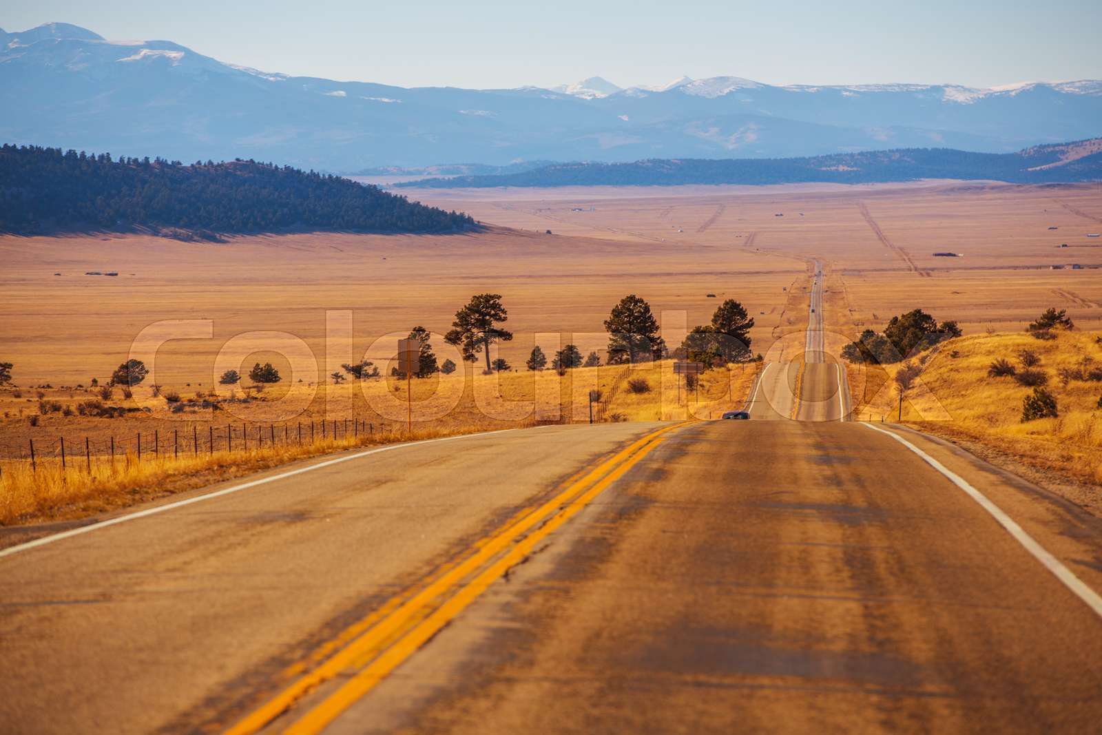 Colorado Countryside Highway | Stock image | Colourbox