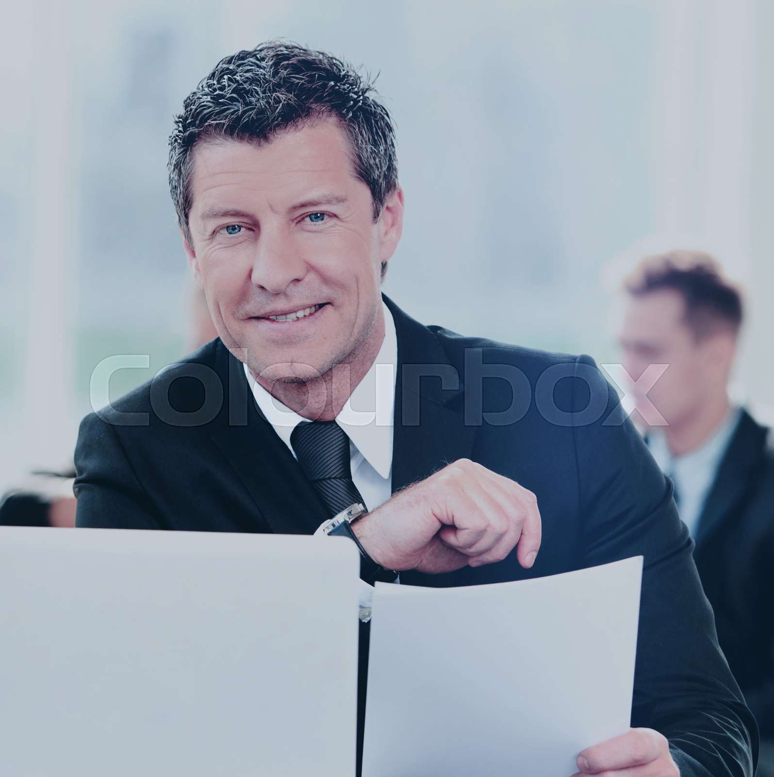 business meeting in office | Stock image | Colourbox