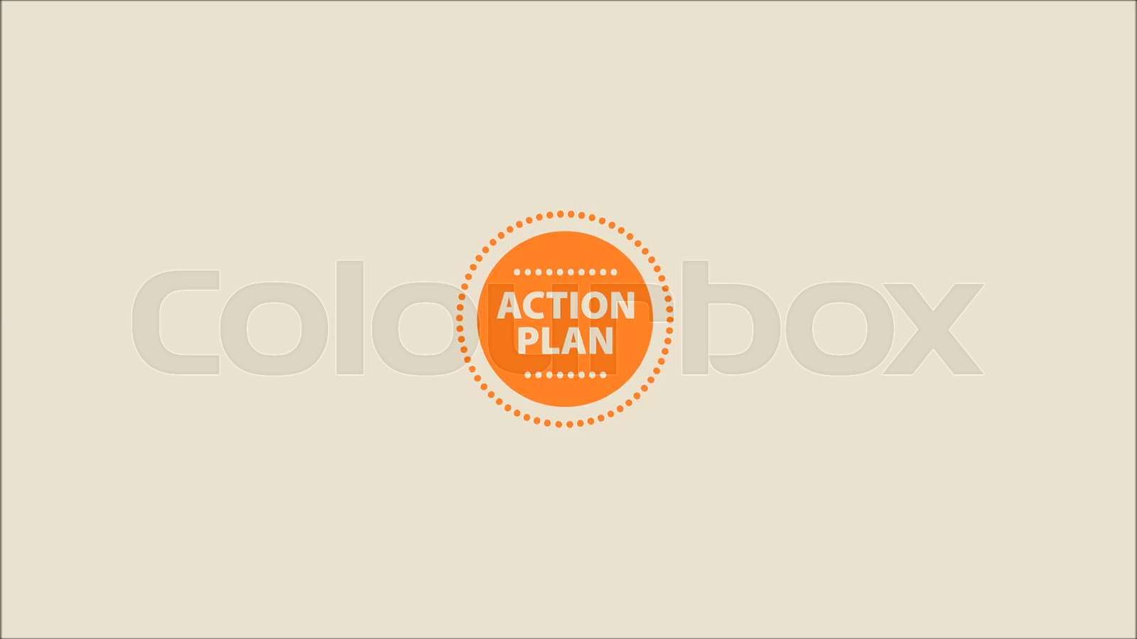 ACTION PLAN. Animation Concept. | Stock video | Colourbox