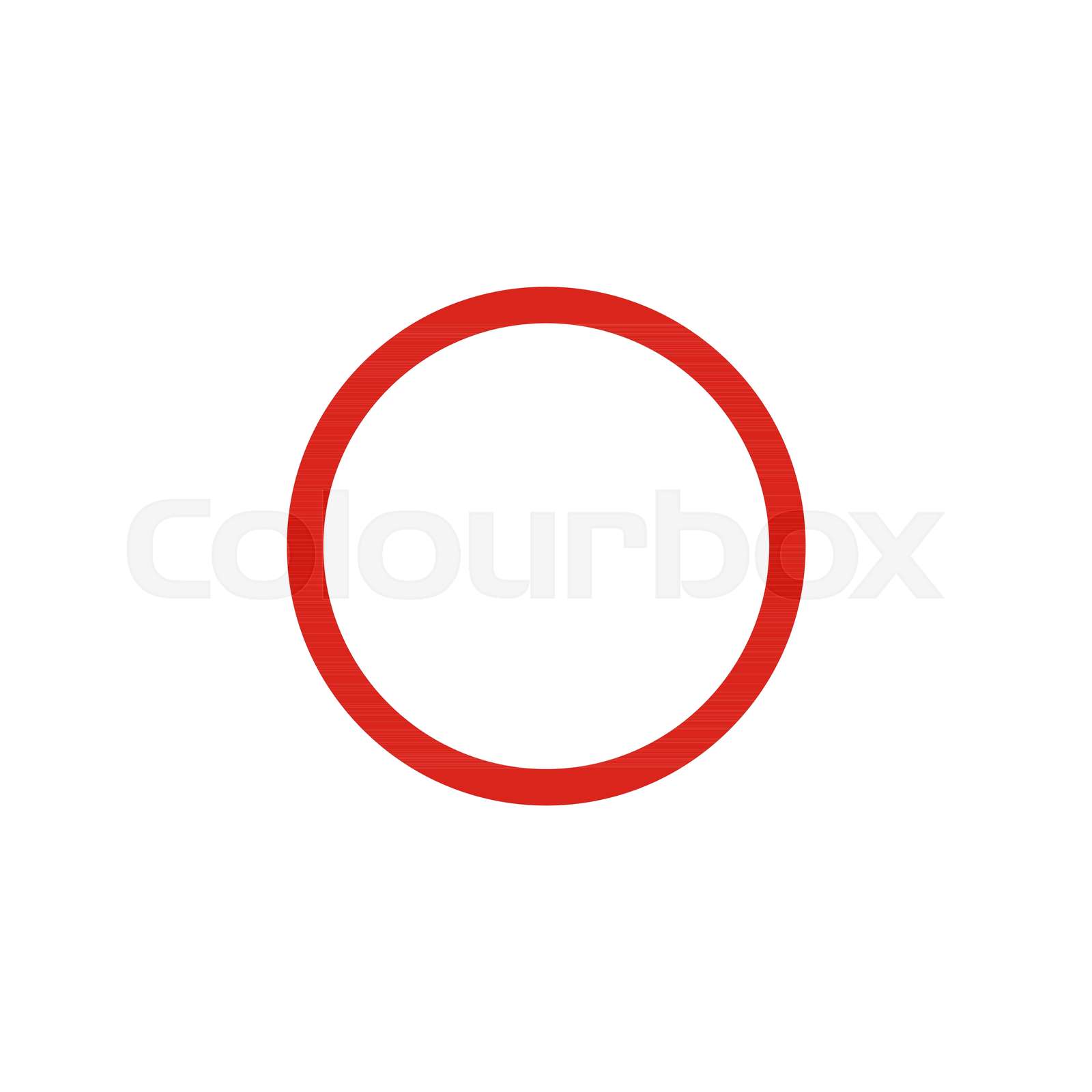 Car Movement Prohibition sign illustration | Stock vector | Colourbox