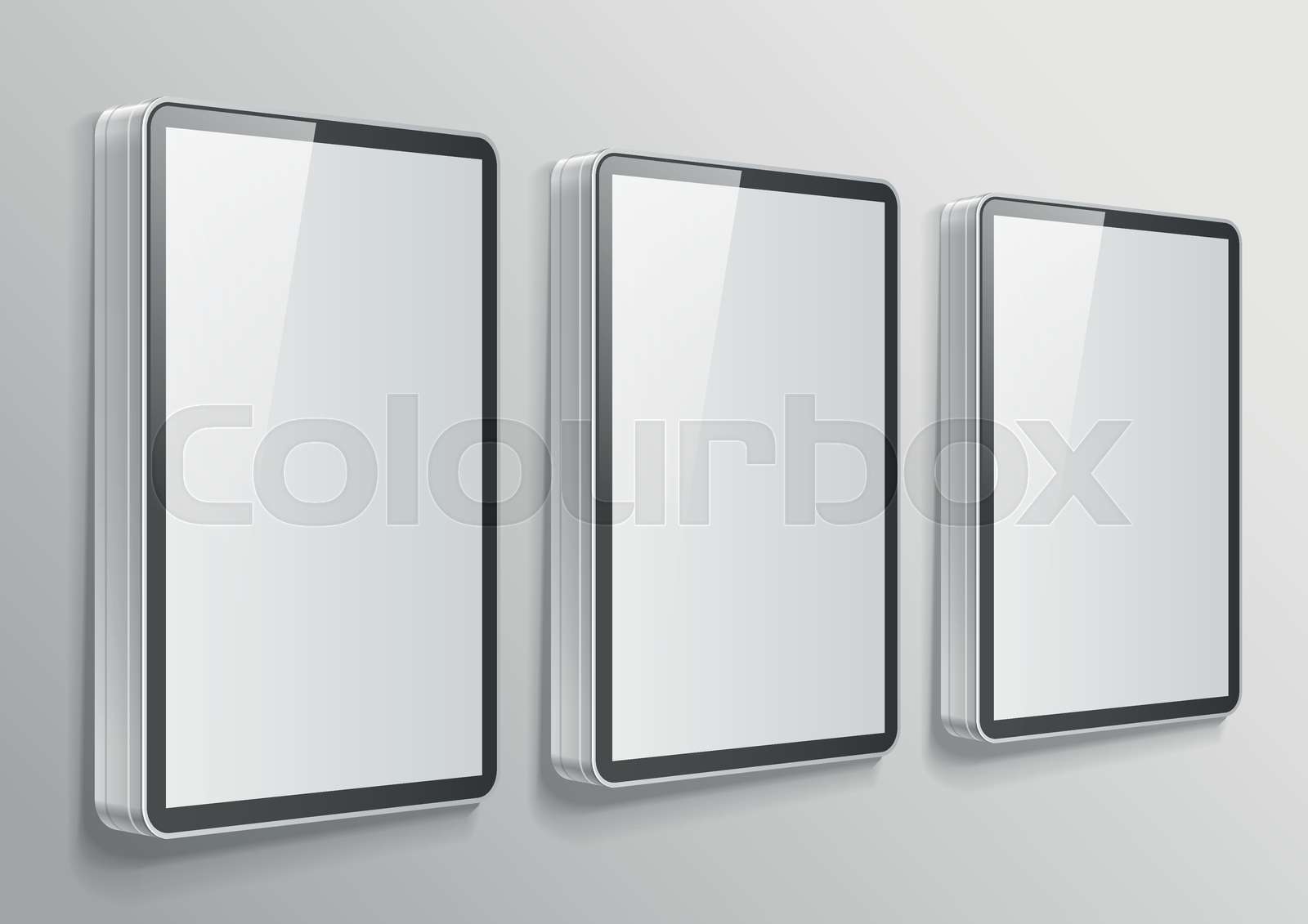 Realistic light box template | Stock vector | Colourbox