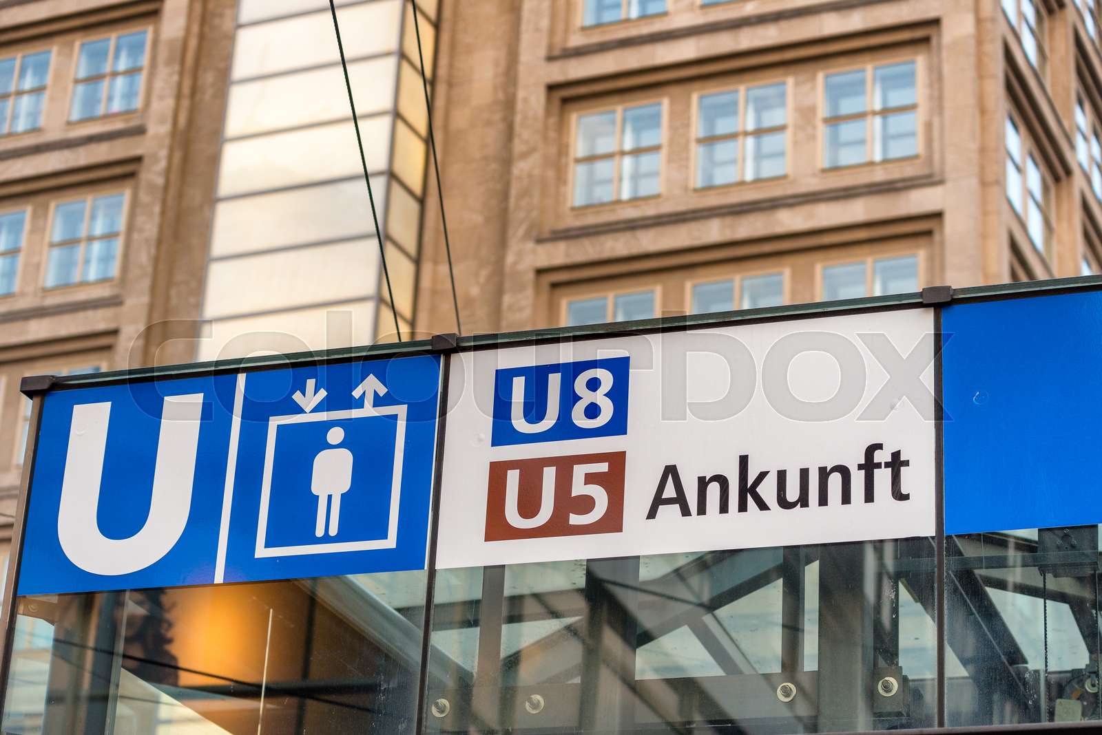 BERLIN, GERMANY - JULY 23, 2016: The Underground metro S-Bahn train ...