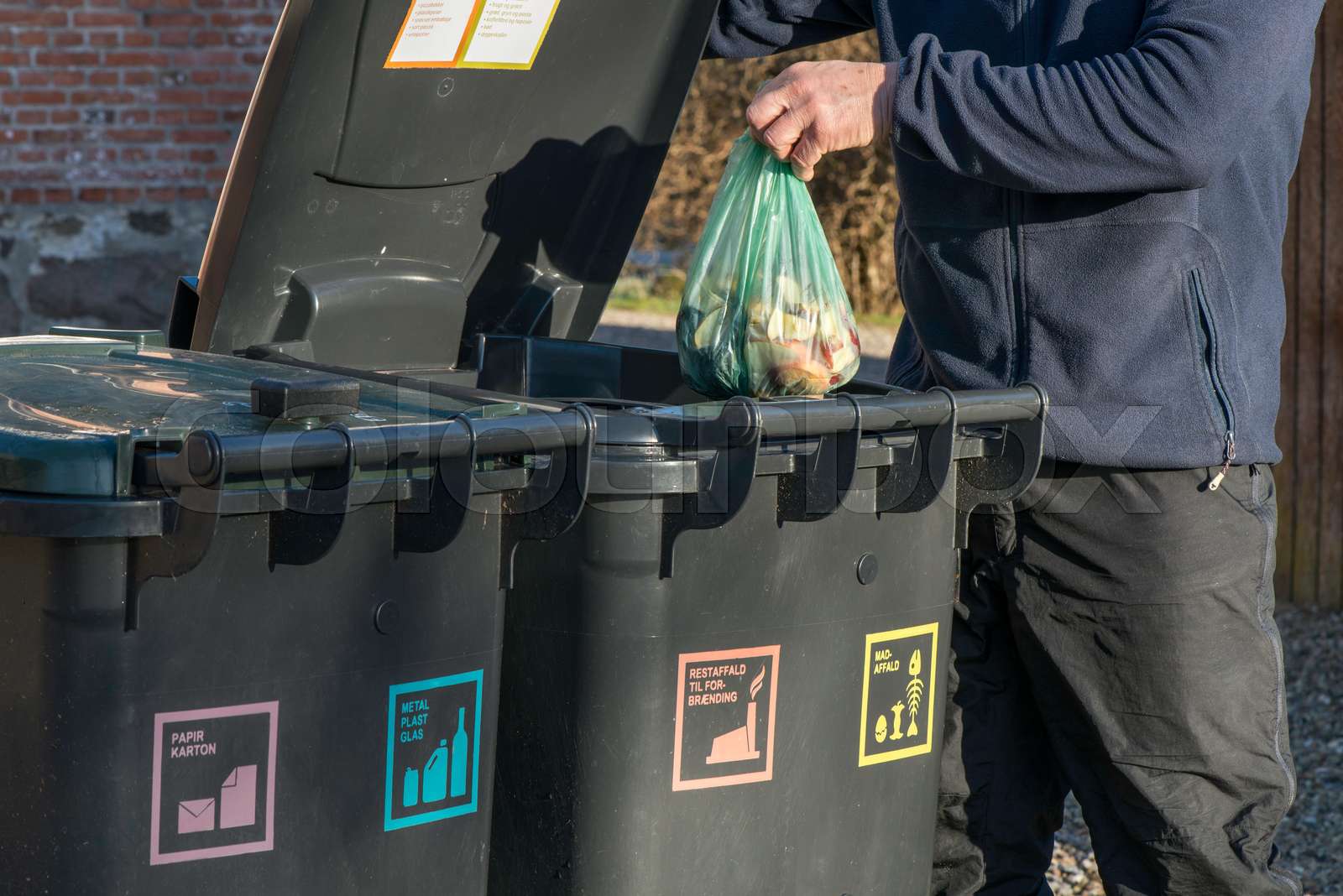 Affaldssortering | Stock foto | Colourbox